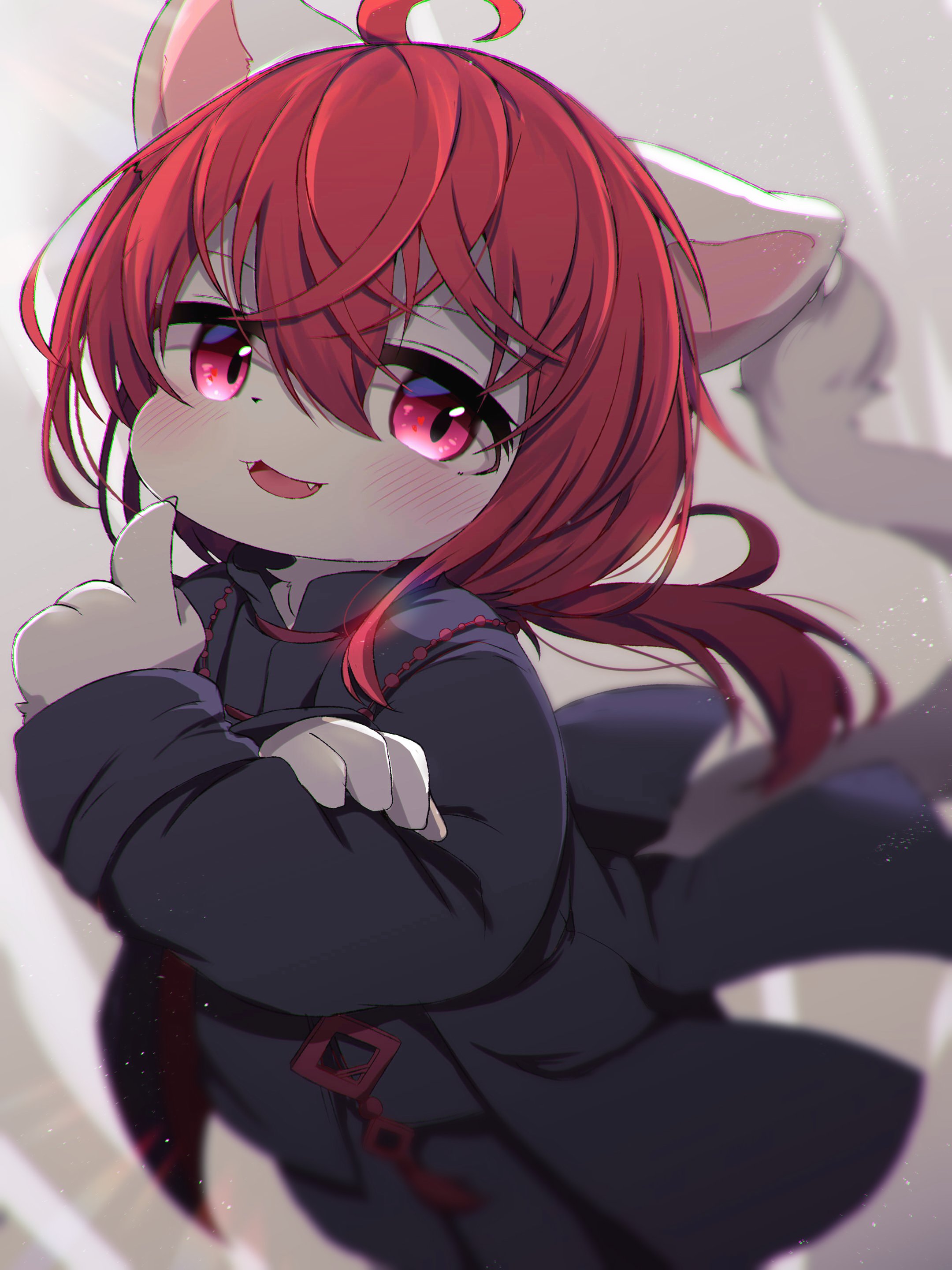 The Big ImageBoard (TBIB) - 3:4 4 fingers absurd res ahoge anthro asian ...