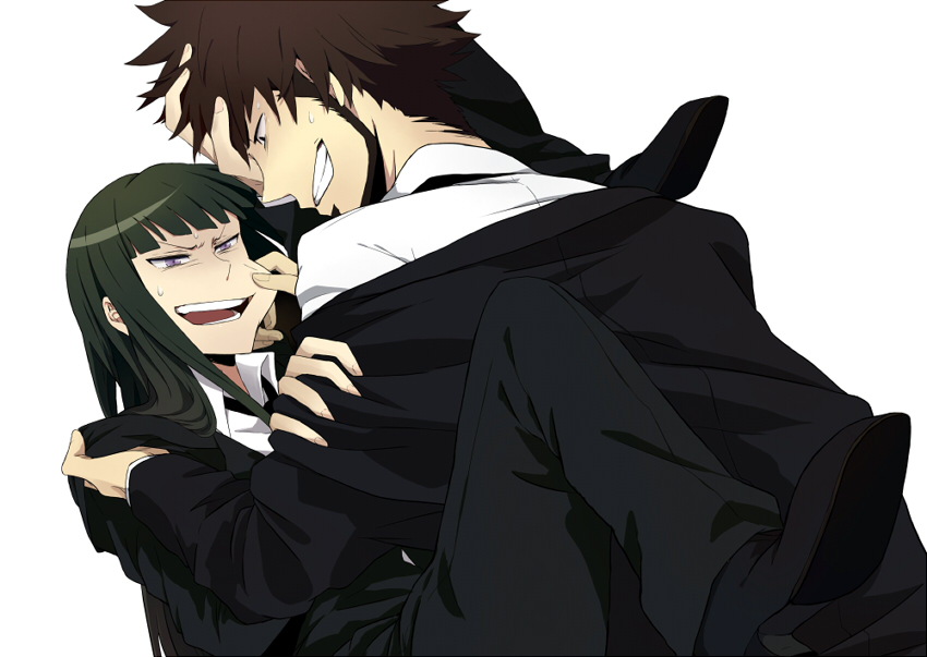 The Big ImageBoard (TBIB) - black hair darker than black formal hazuki ...