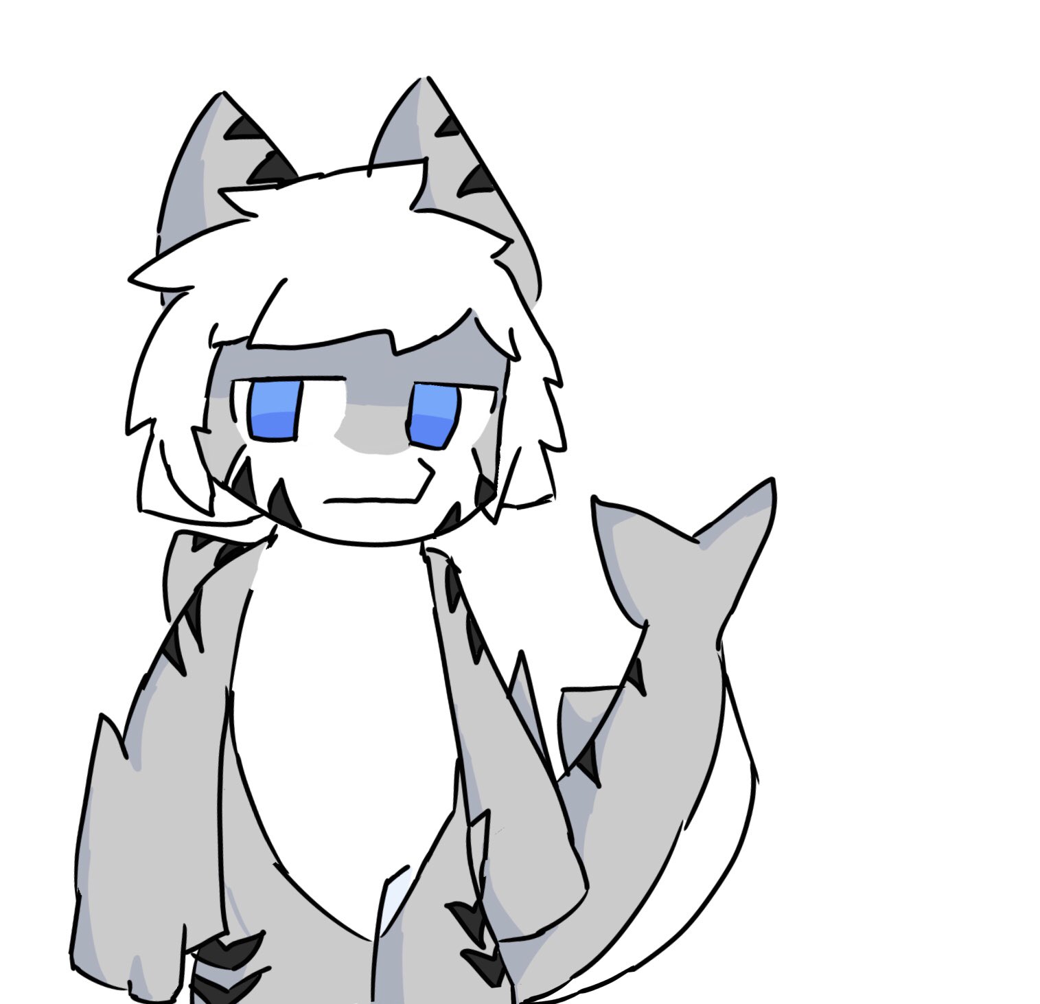 The Big ImageBoard (TBIB) - ambiguous gender anthro black stripes blue ...