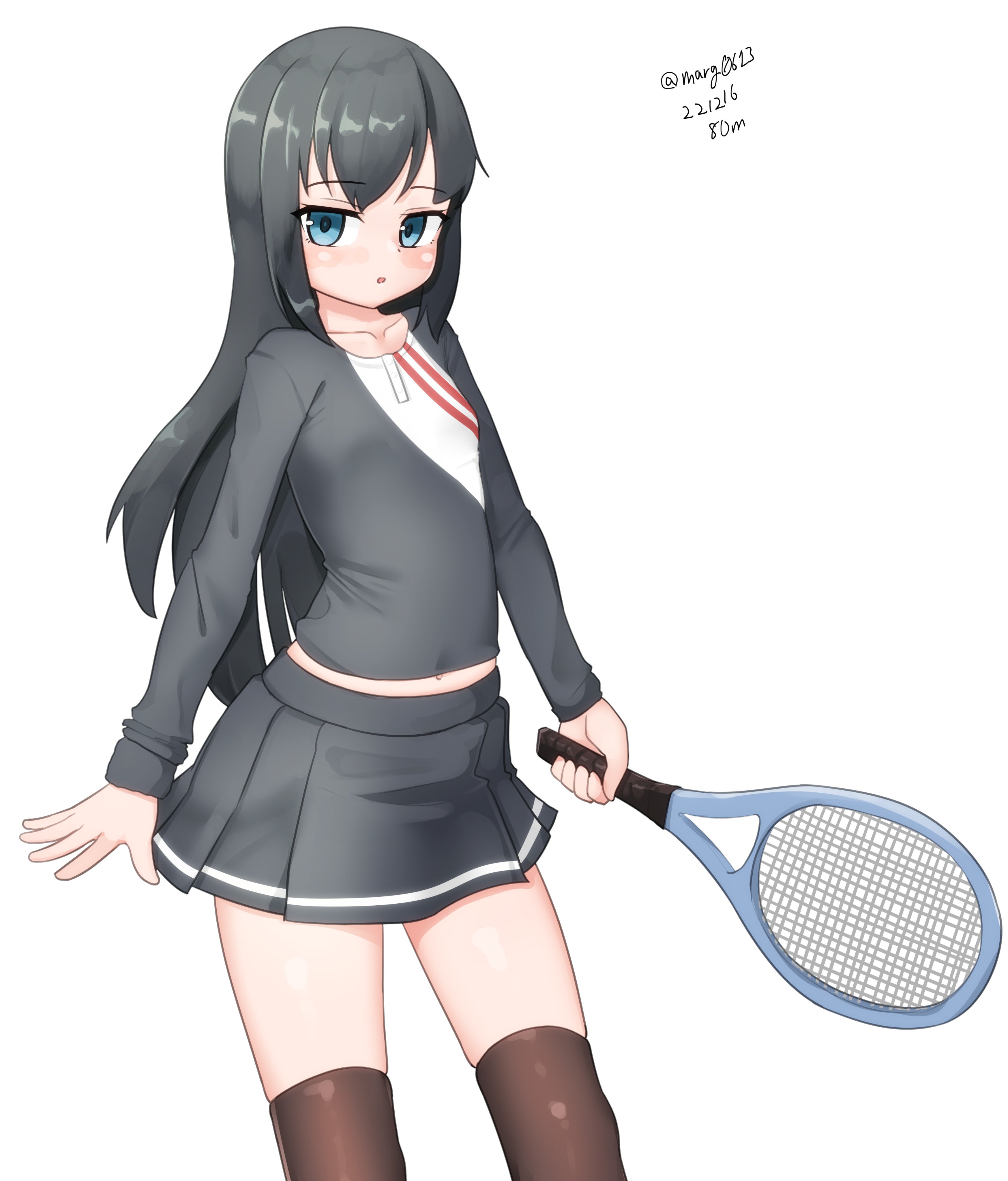 The Big ImageBoard (TBIB) - 1girl absurdres alternate costume asashio (kancolle) black hair ...