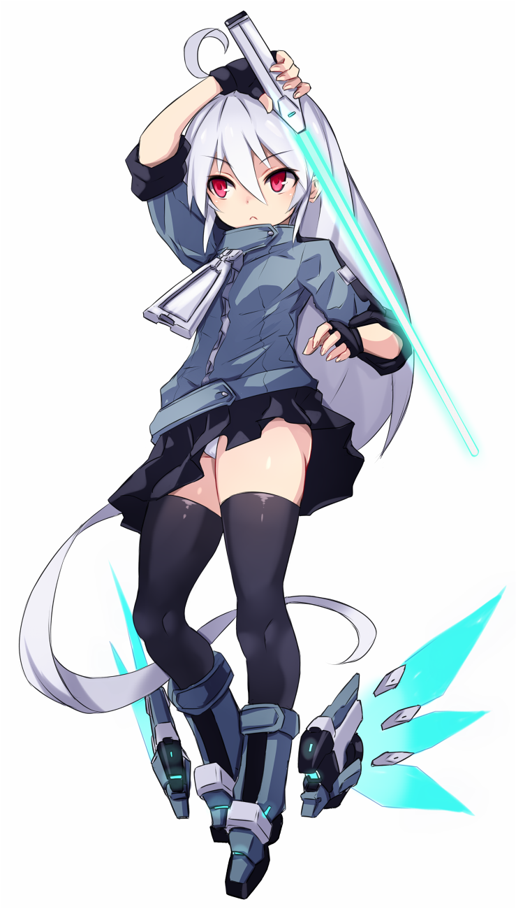 The Big ImageBoard (TBIB) - 1girl absurdly long hair ahoge bangs beam ...