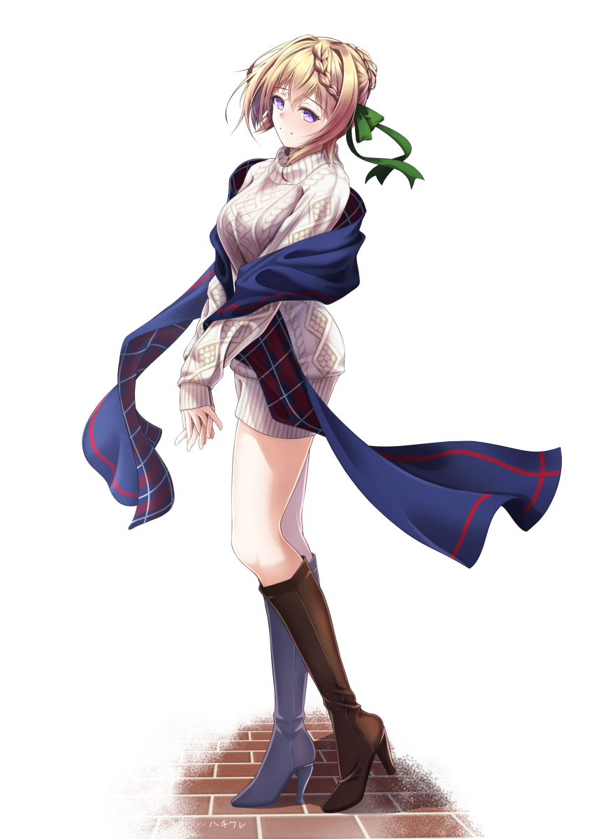 The Big Imageboard Tbib 1girl Alternate Costume Argyle Argyle