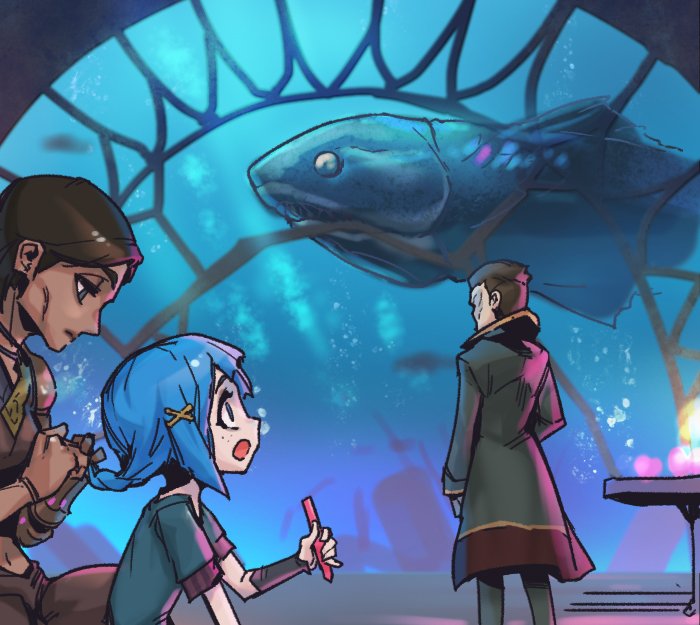 The Big ImageBoard (TBIB) - 1boy 2girls :o animal arcane: league of ...