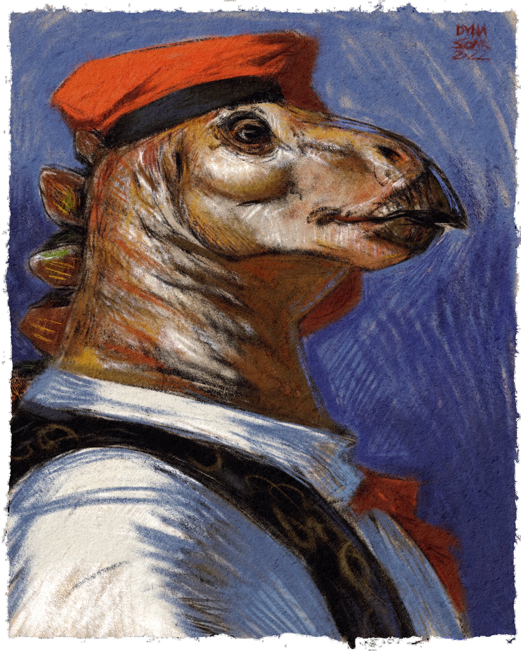 The Big ImageBoard (TBIB) - 2022 4:5 anthro bandanna beak black ...