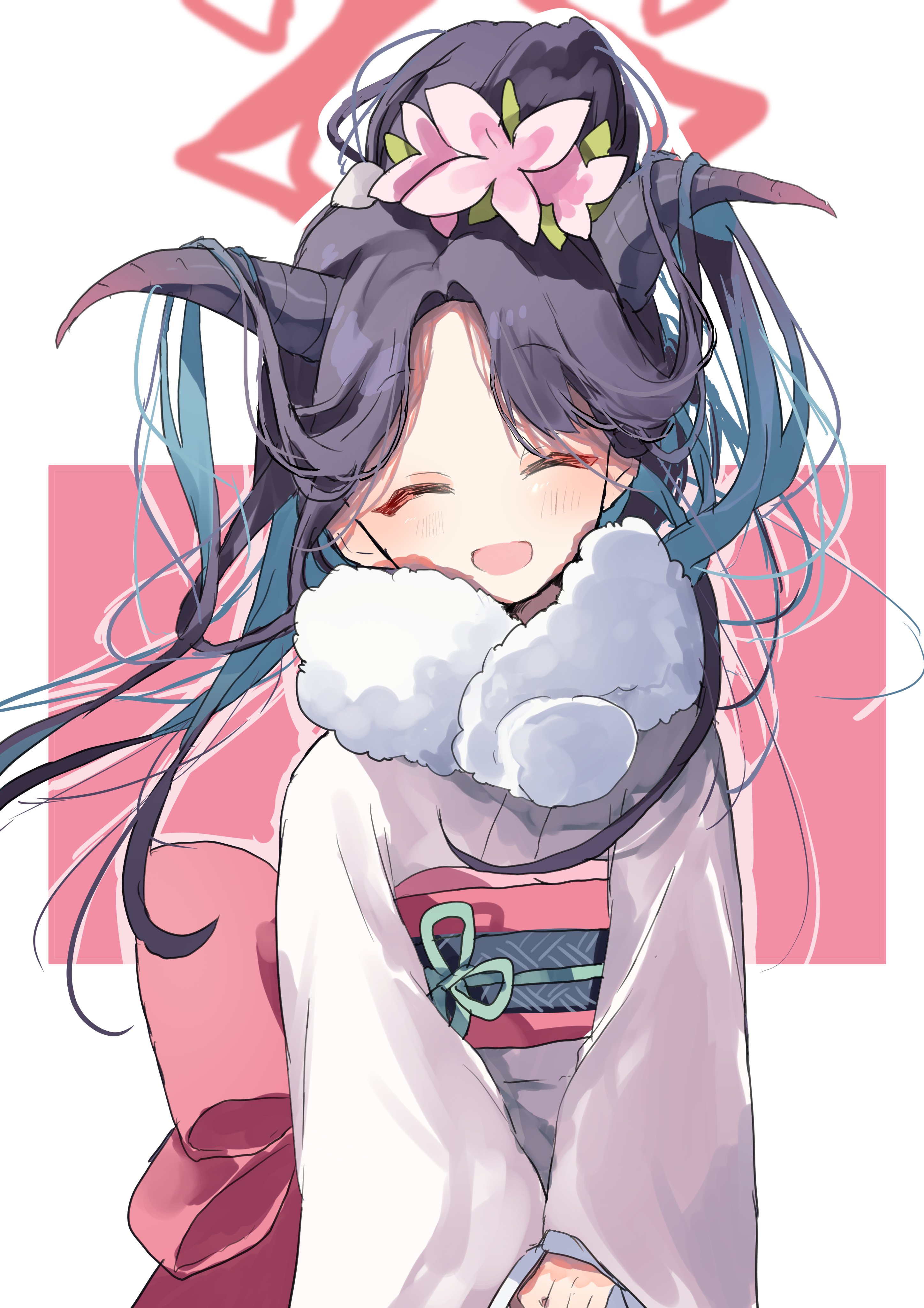 The Big ImageBoard (TBIB) - 1girl absurdres black hair blue archive ...