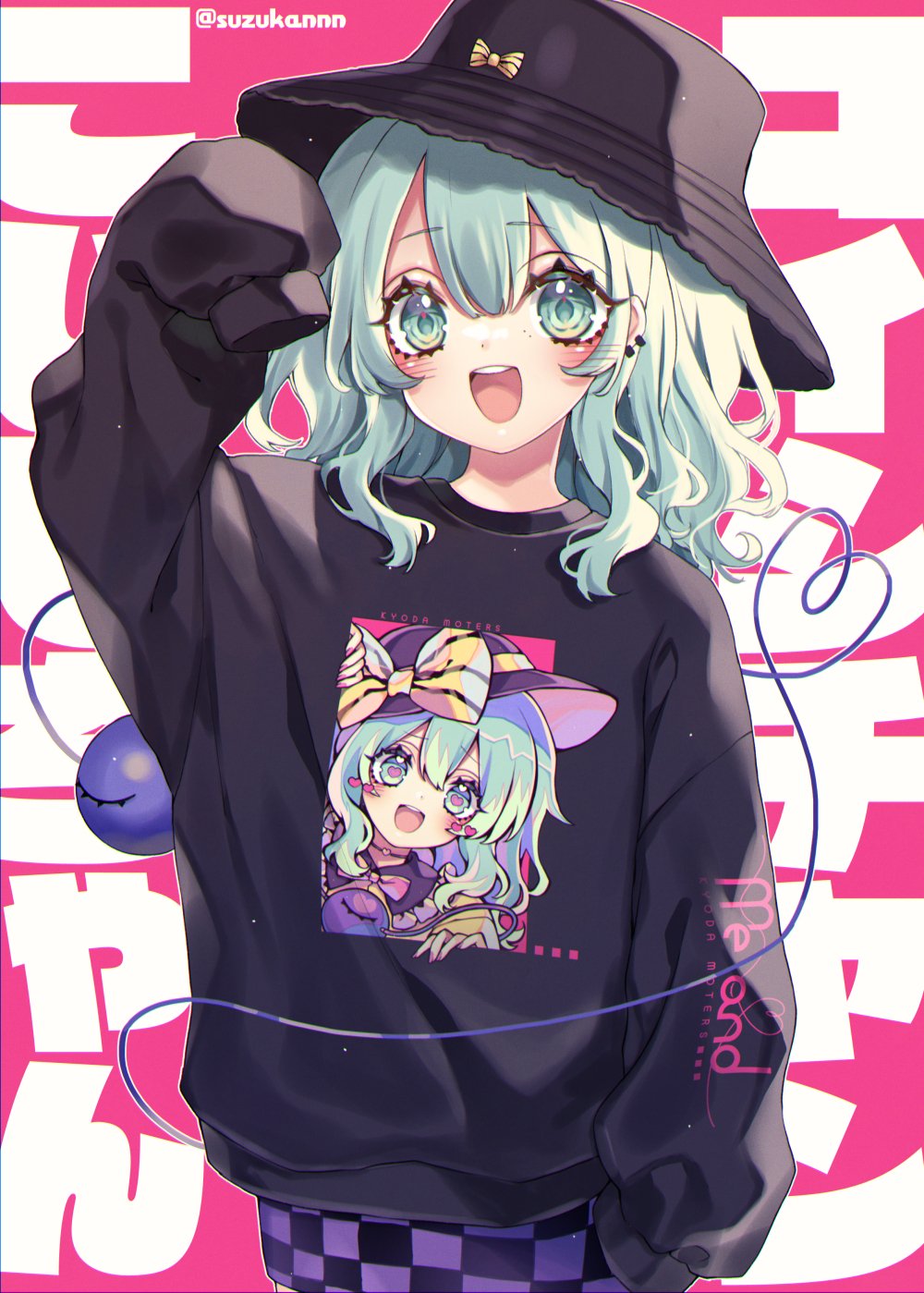 The Big ImageBoard (TBIB) - 1girl :d alternate costume black headwear ...