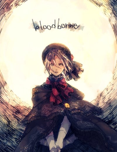 The Big ImageBoard (TBIB) - 1girl black dress bloodborne bonnet bow ...