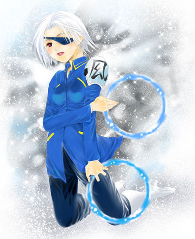 The Big ImageBoard (TBIB) - chakram eyepatch female final fantasy final ...