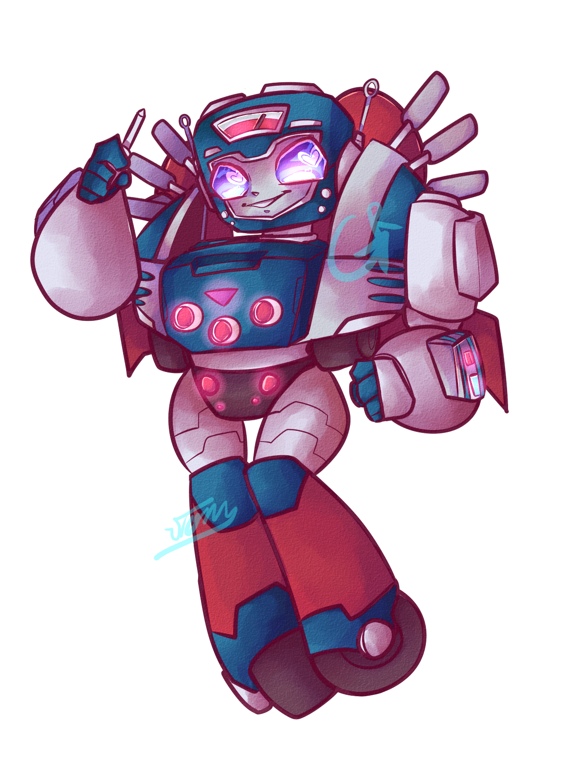 The Big ImageBoard (TBIB) - 1girl blue eyes commentary curvy grumpyrays ...