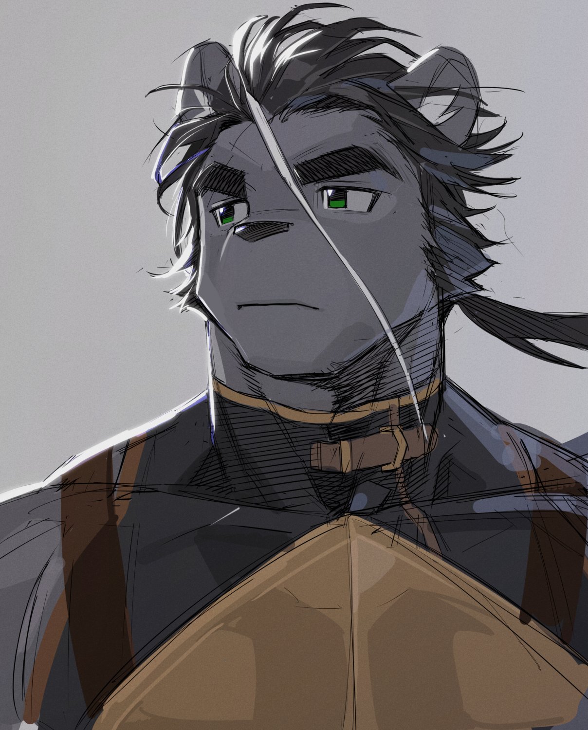 The Big ImageBoard (TBIB) - another eidos of dragon vein r anthro armor black body black fur ...