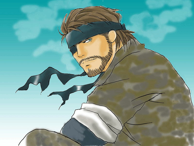 The Big ImageBoard (TBIB) - bandana bandanna beard big boss brown hair ...