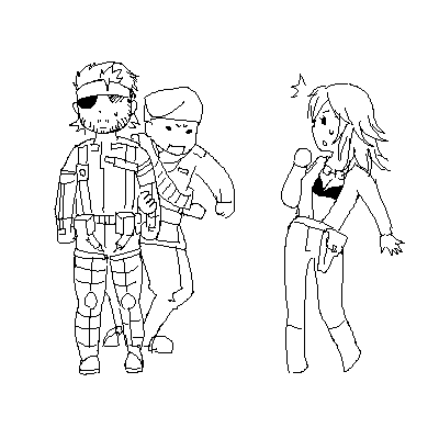 The Big ImageBoard (TBIB) - 2boys bandana bandanna big boss eva eva ...