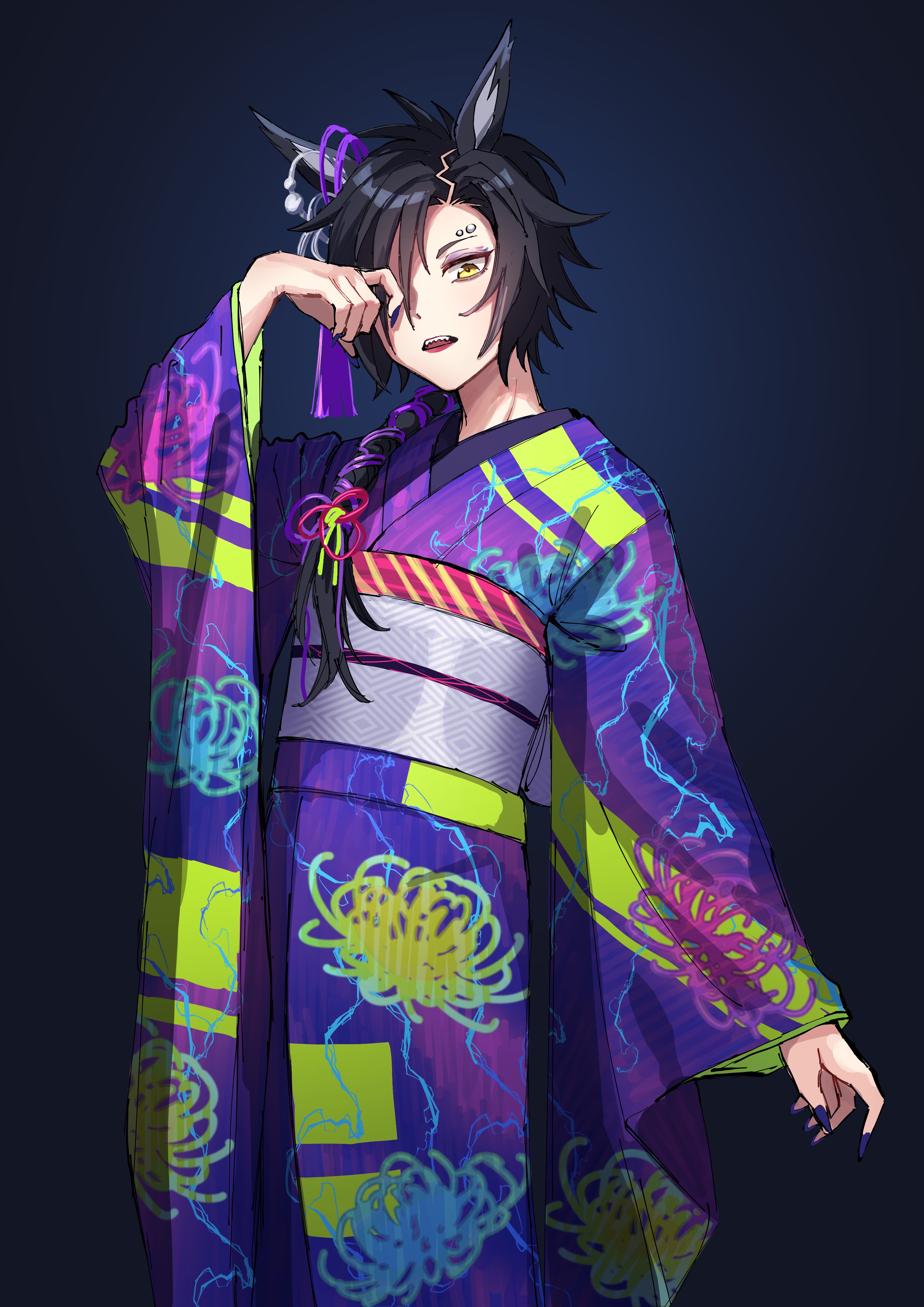 The Big ImageBoard (TBIB) - 1girl absurdres air shakur (umamusume) alternate costume animal ears ...