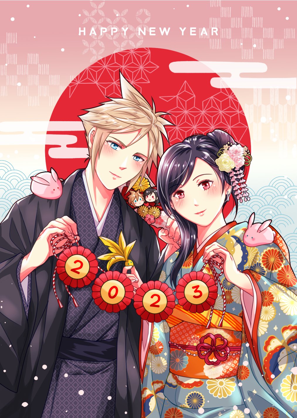The Big ImageBoard (TBIB) - 1boy 1girl 2023 babigonice black hair ...