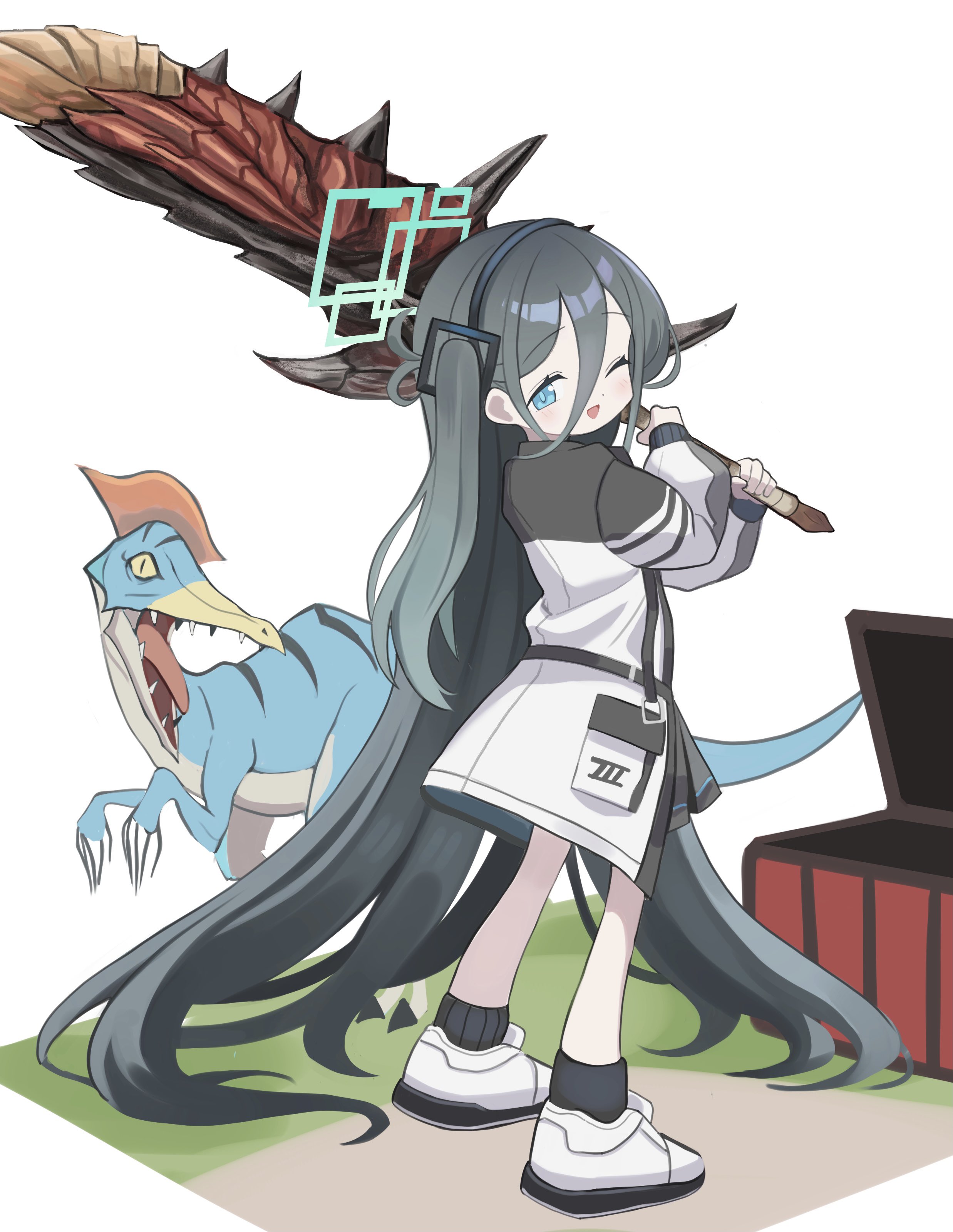 The Big ImageBoard (TBIB) - 1girl absurdres aris (blue archive) atat250 ...