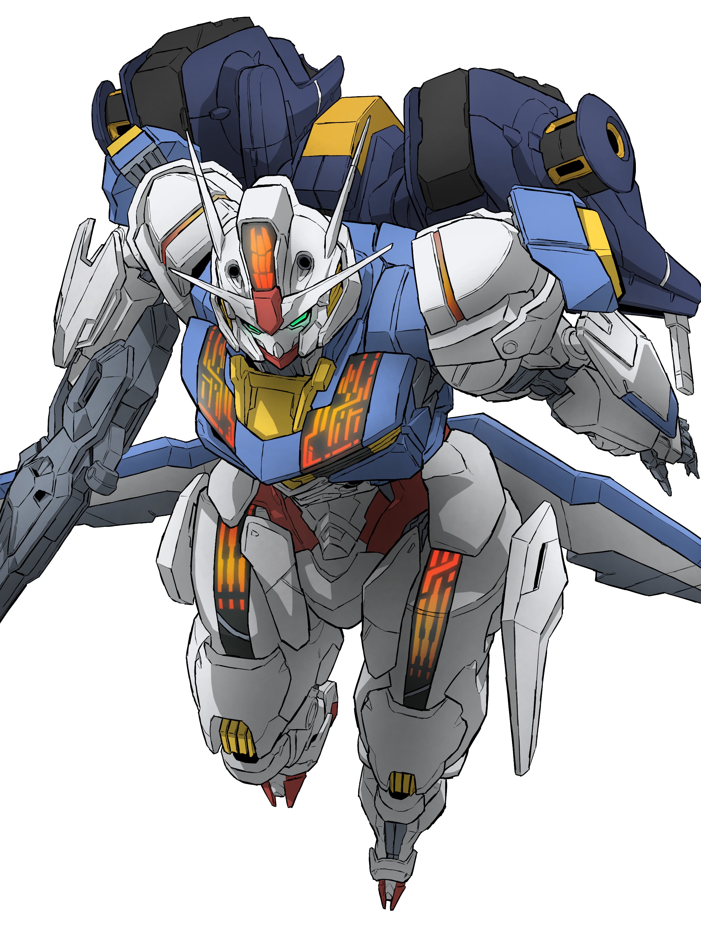 The Big ImageBoard (TBIB) - absurdres beam rifle comiket 101 energy gun flying glowing glowing ...