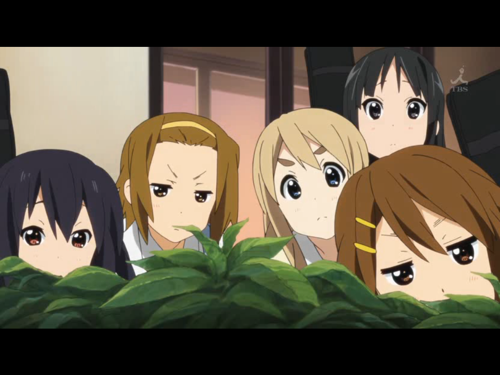 The Big Imageboard Tbib 5girls Akiyama Mio Black Eyes Black Hair