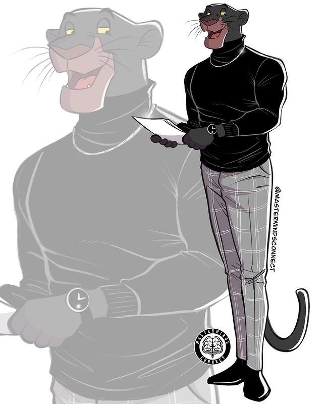 The Big ImageBoard (TBIB) - anthro bagheera (jungle book) black body ...