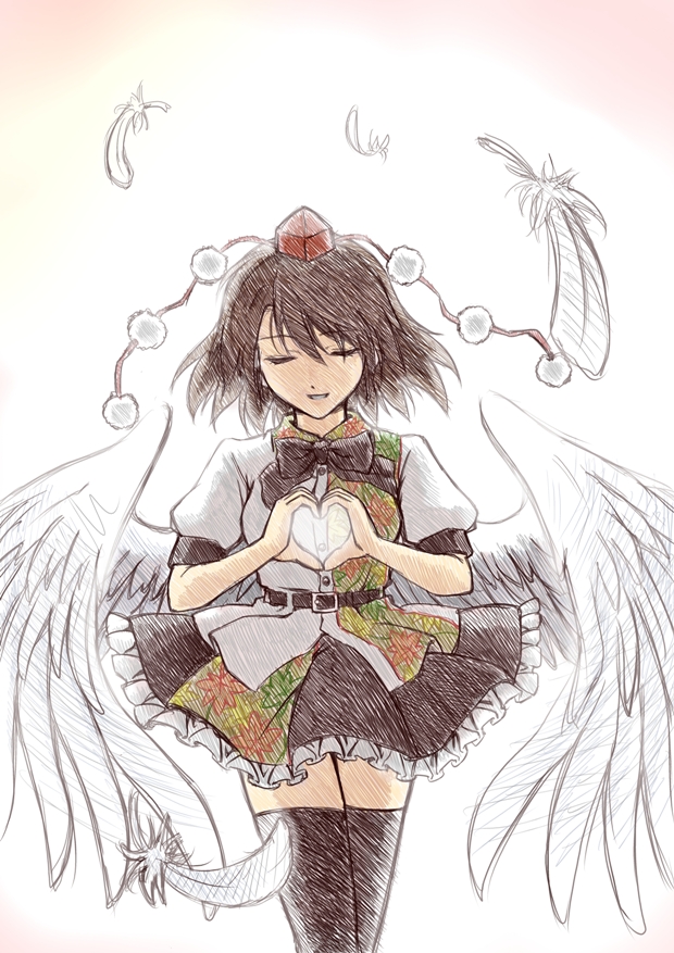 The Big Imageboard Tbib 1girl Abo Hechouchou Alternate Wing Color