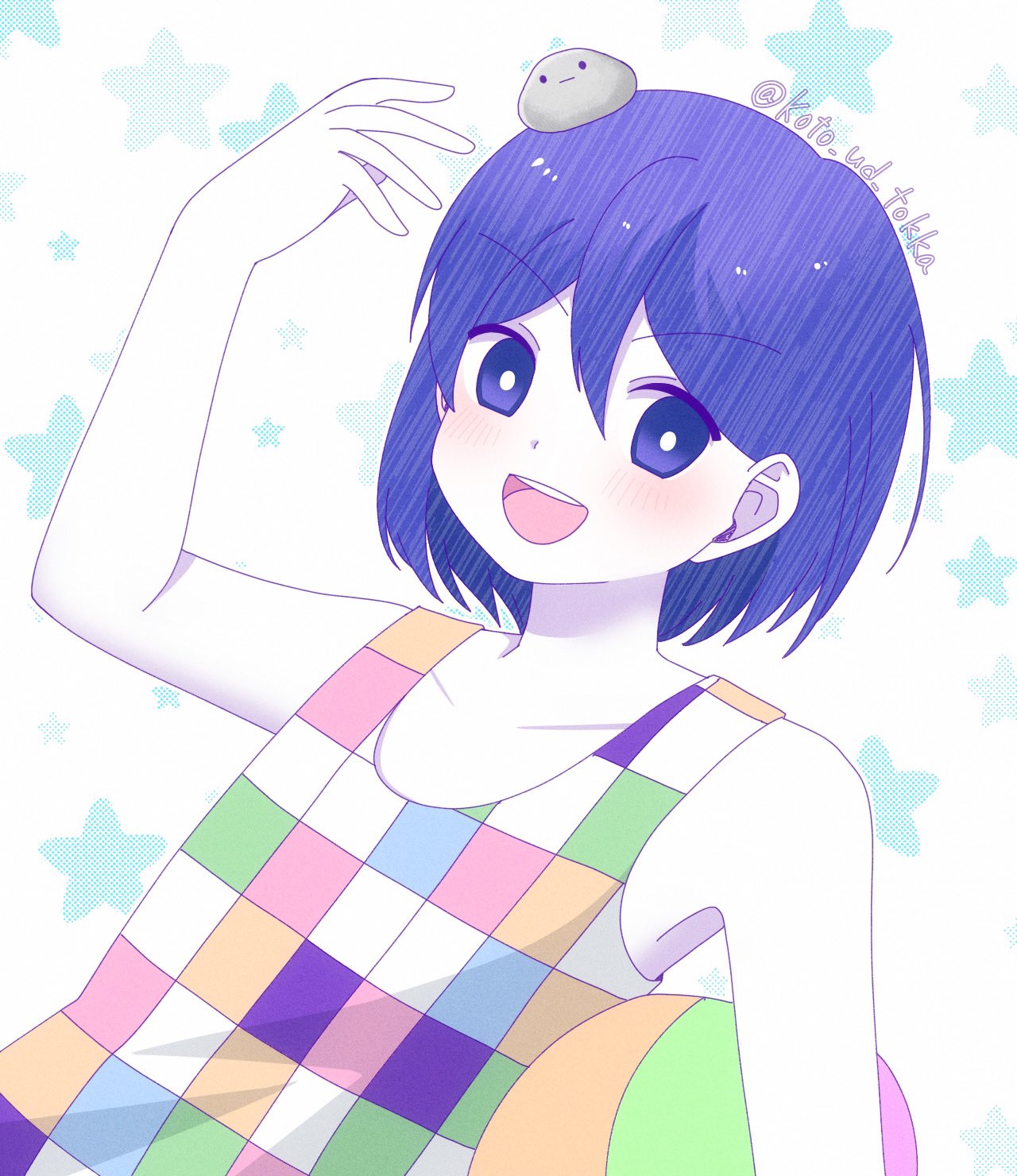 The Big ImageBoard (TBIB) - 1boy arm up ball blush bright pupils ...