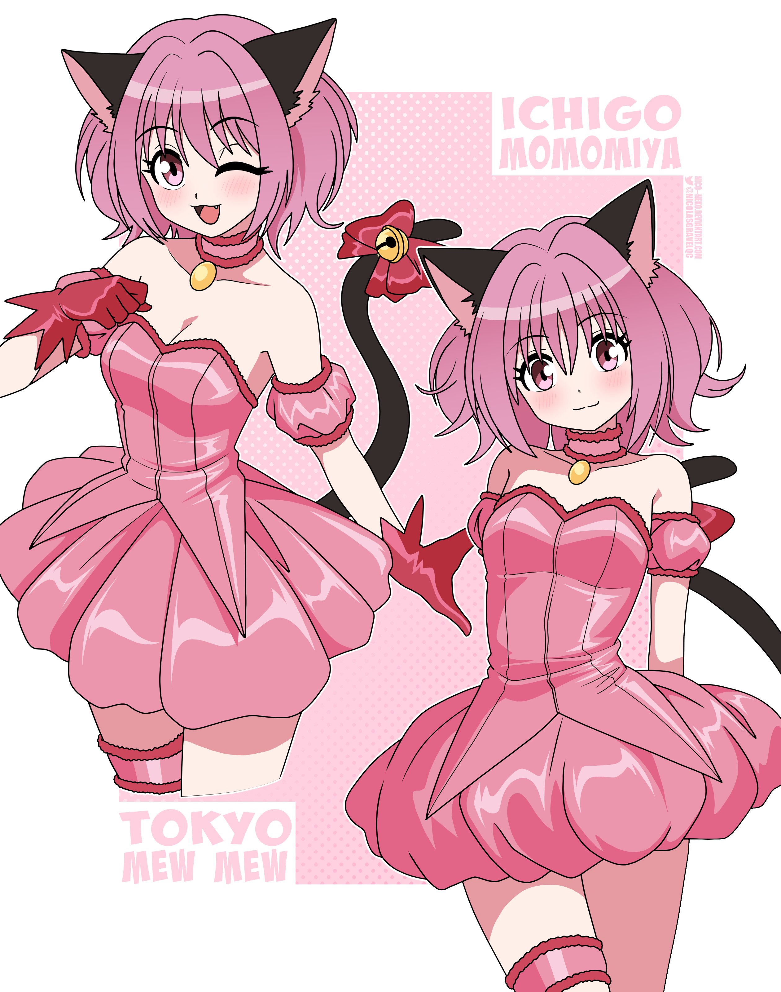 The Big ImageBoard (TBIB) - 1girl :3 absurdres animal ears arms behind back bare shoulders bell ...