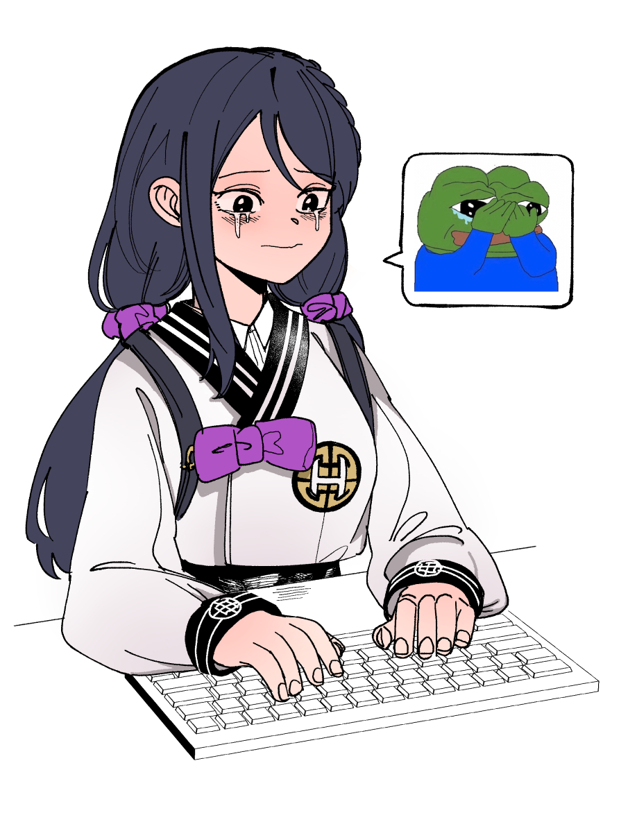 The Big ImageBoard (TBIB) - 1girl apu apustaja bad hands black eyes ...