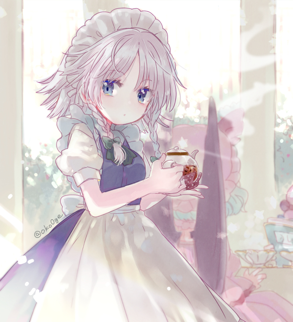 The Big Imageboard Tbib 3girls Apron Bat Wings Biyon Black Wings