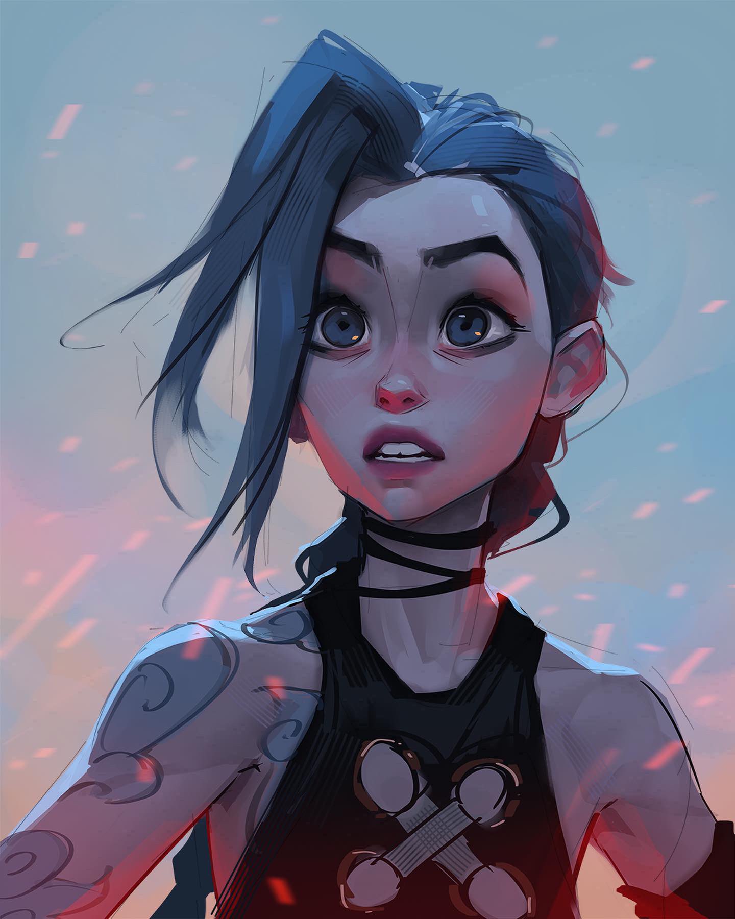 The Big ImageBoard (TBIB) - 1girl arcane: league of legends arcane jinx ...