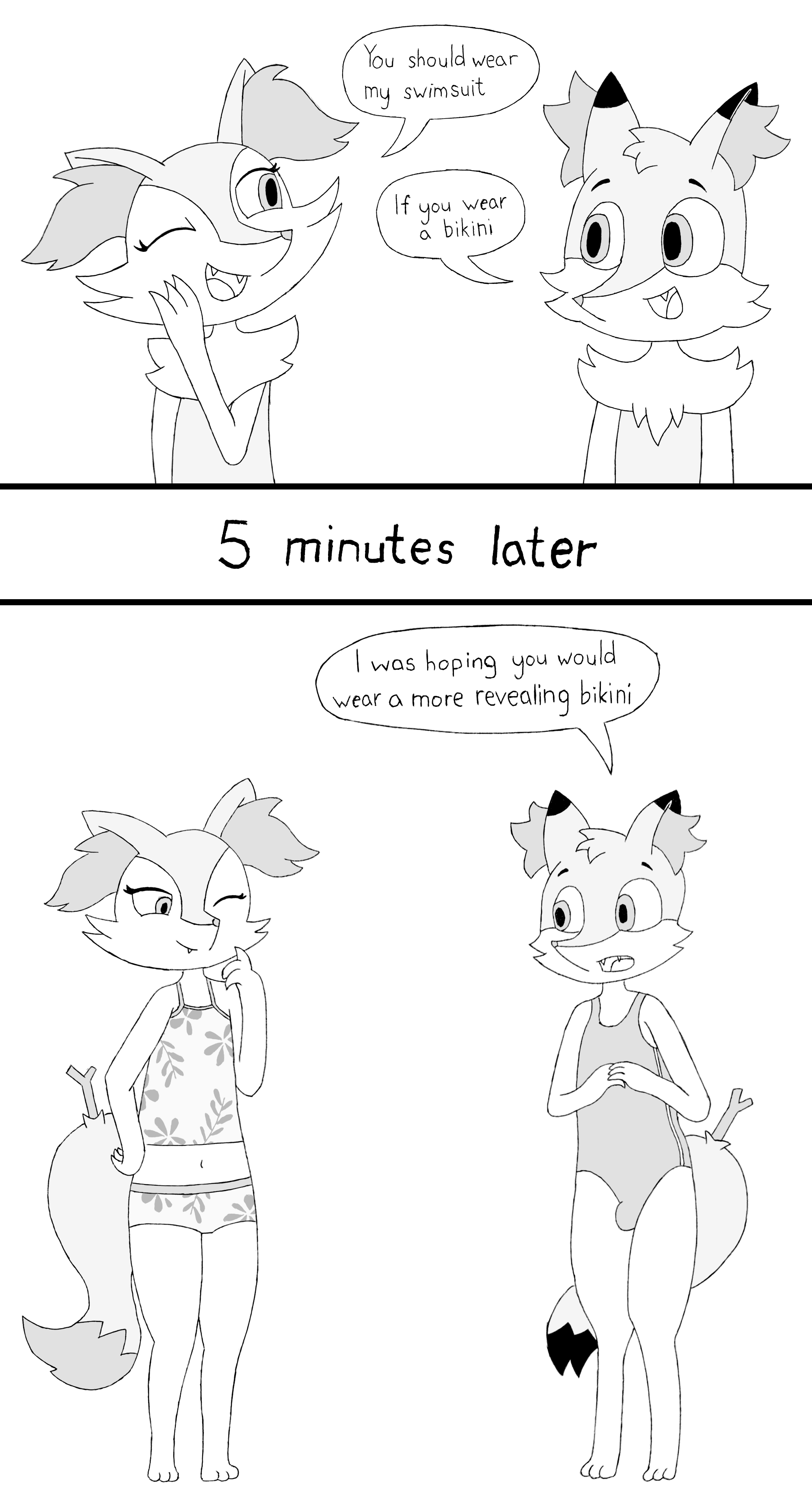 The Big Imageboard Tbib 2023 2037 2 Panel Comic Absurd Res Asking Asking Another Bare