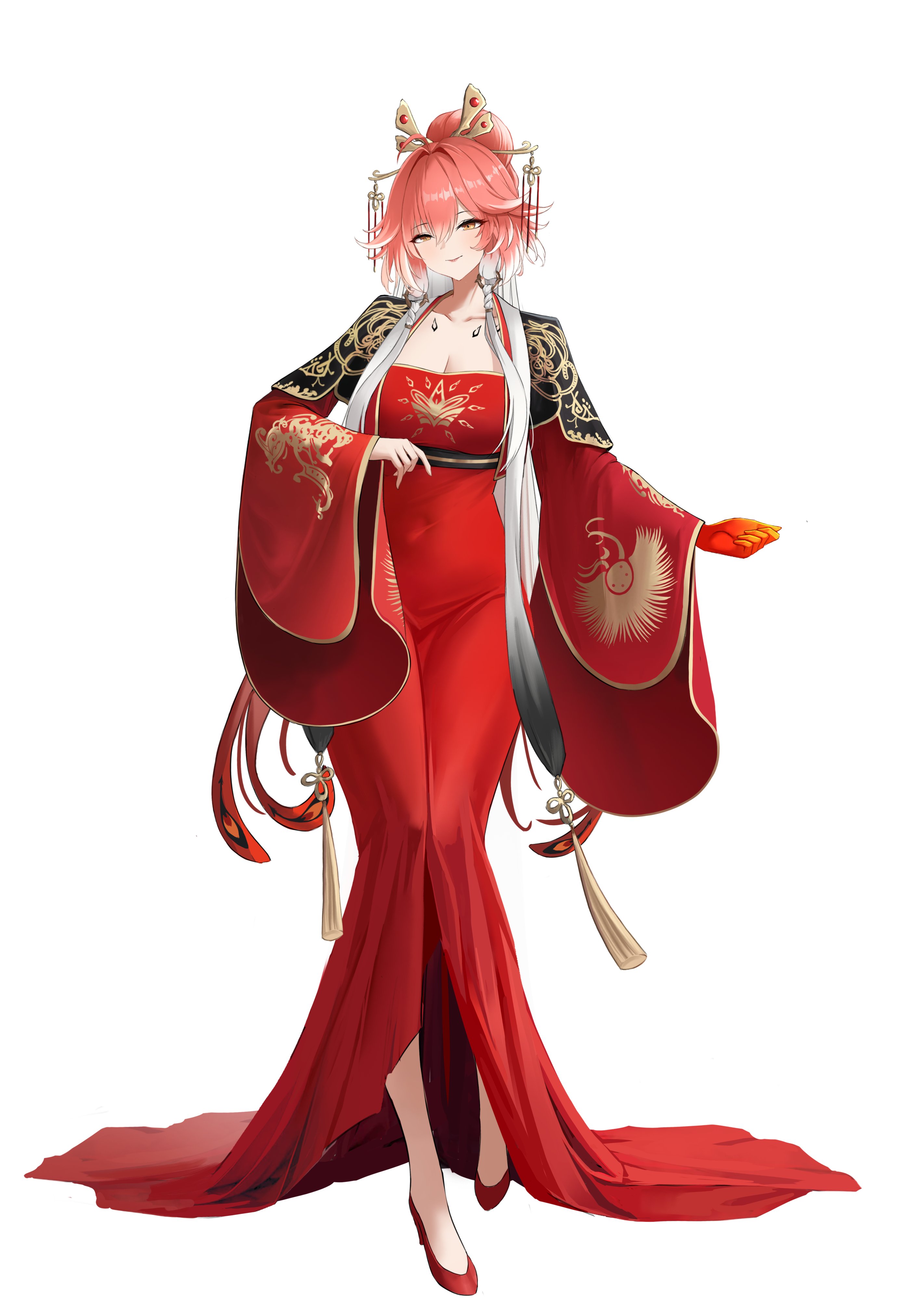 The Big Imageboard Tbib 1girl Absurdres Ahoge Alternate Costume