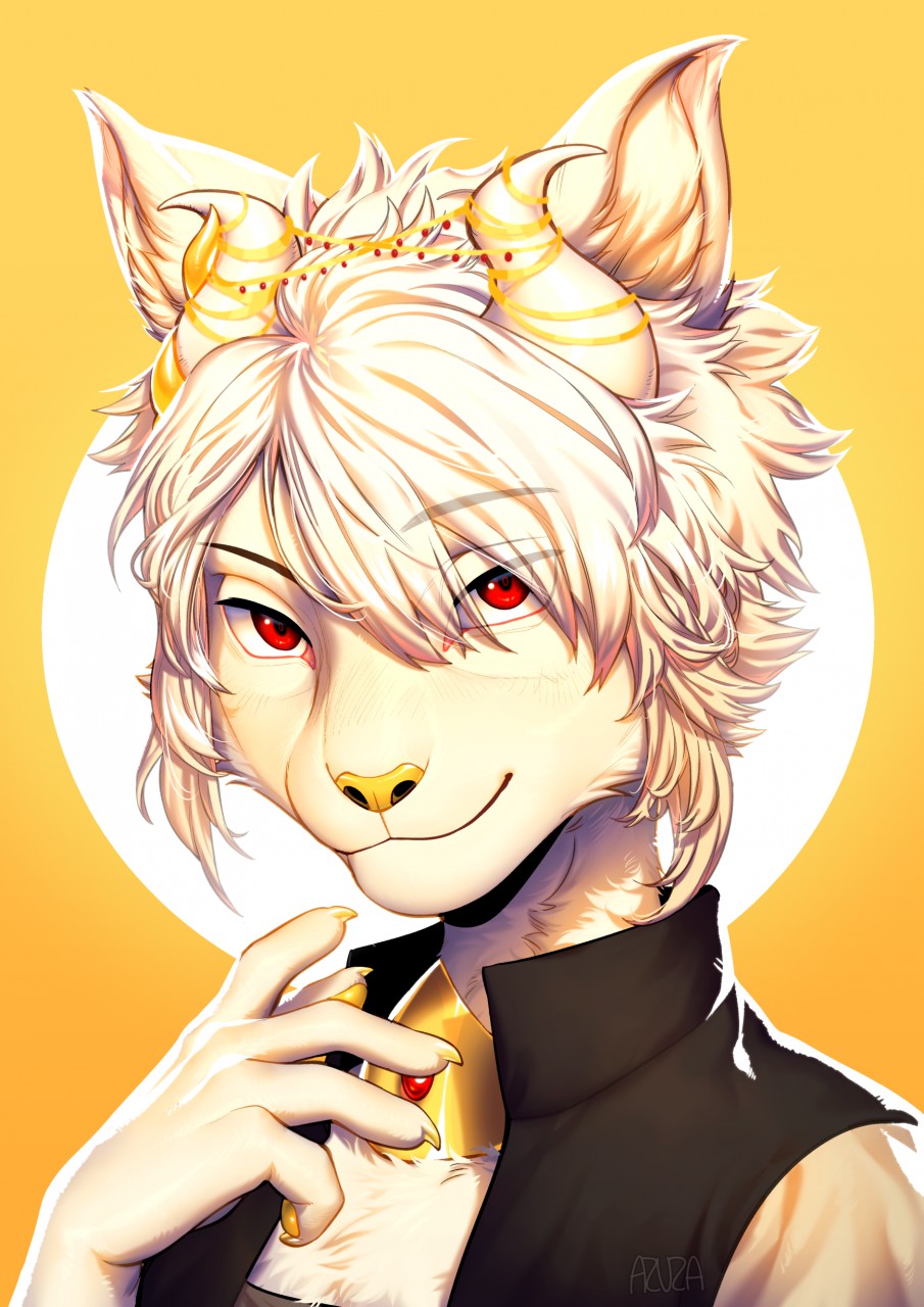 The Big ImageBoard (TBIB) - ambiguous gender anthro azuza black clothing black topwear bust ...