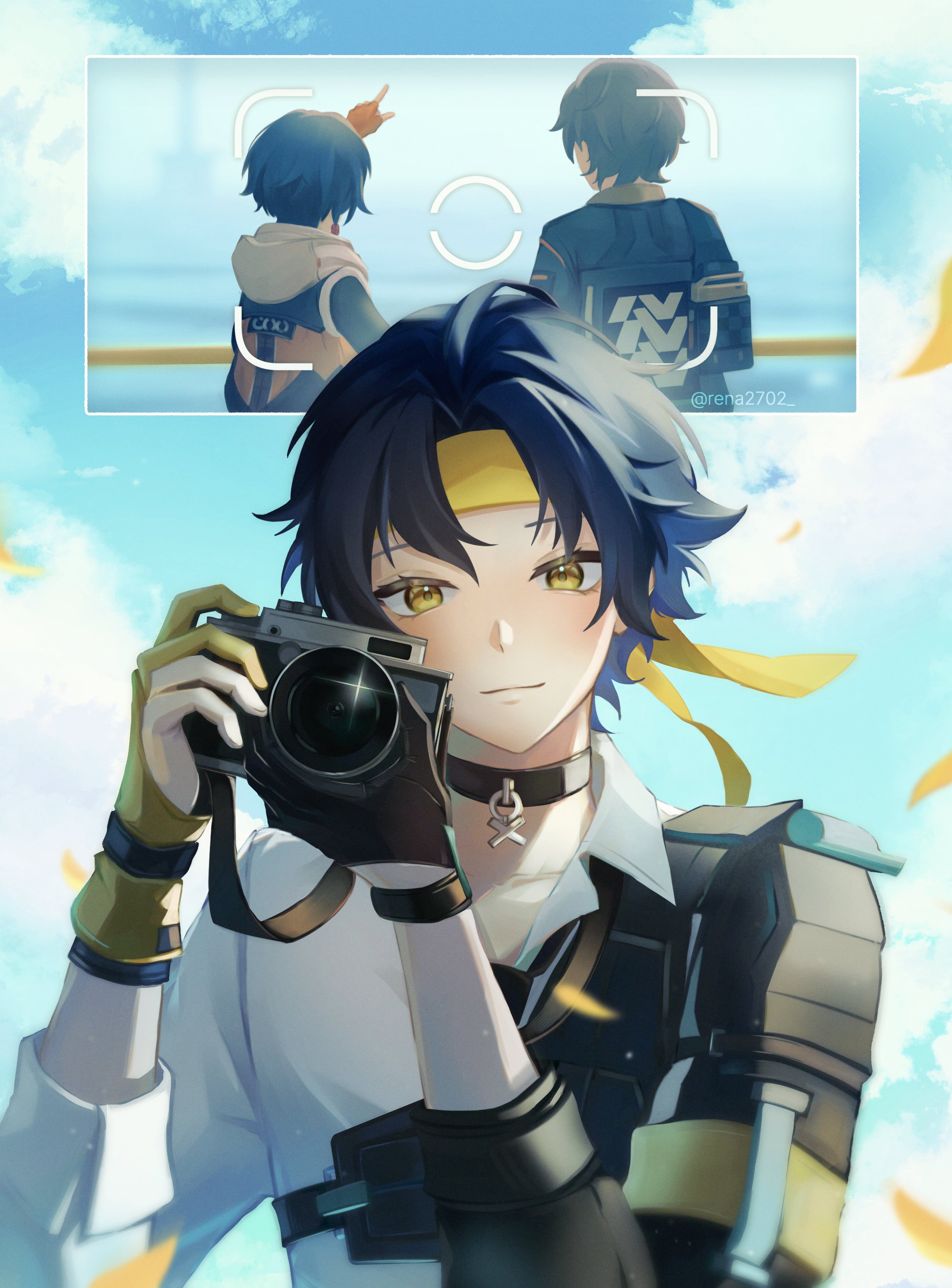 The Big ImageBoard (TBIB) - 1girl 2boys absurdres asaba harumasa belle (zenless zone zero) black ...