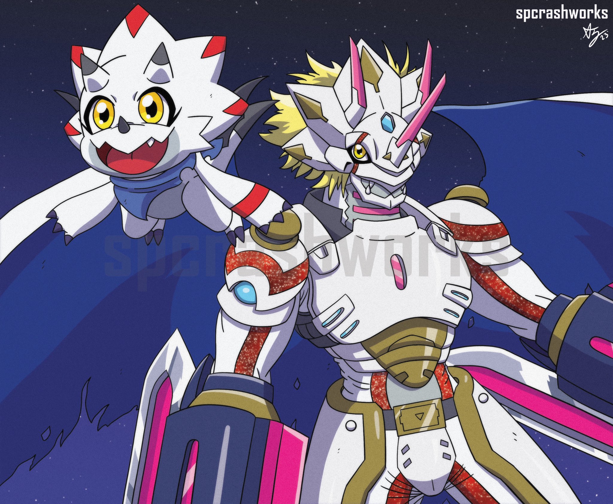 The Big ImageBoard (TBIB) - anthro armor bandai namco bandanna black claws blonde hair ...