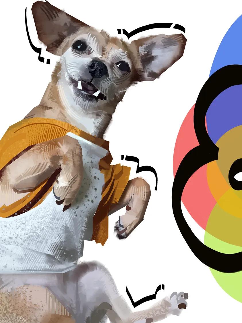 The Big ImageBoard (TBIB) - ambiguous gender black nose canid canine canine teeth canis digital ...