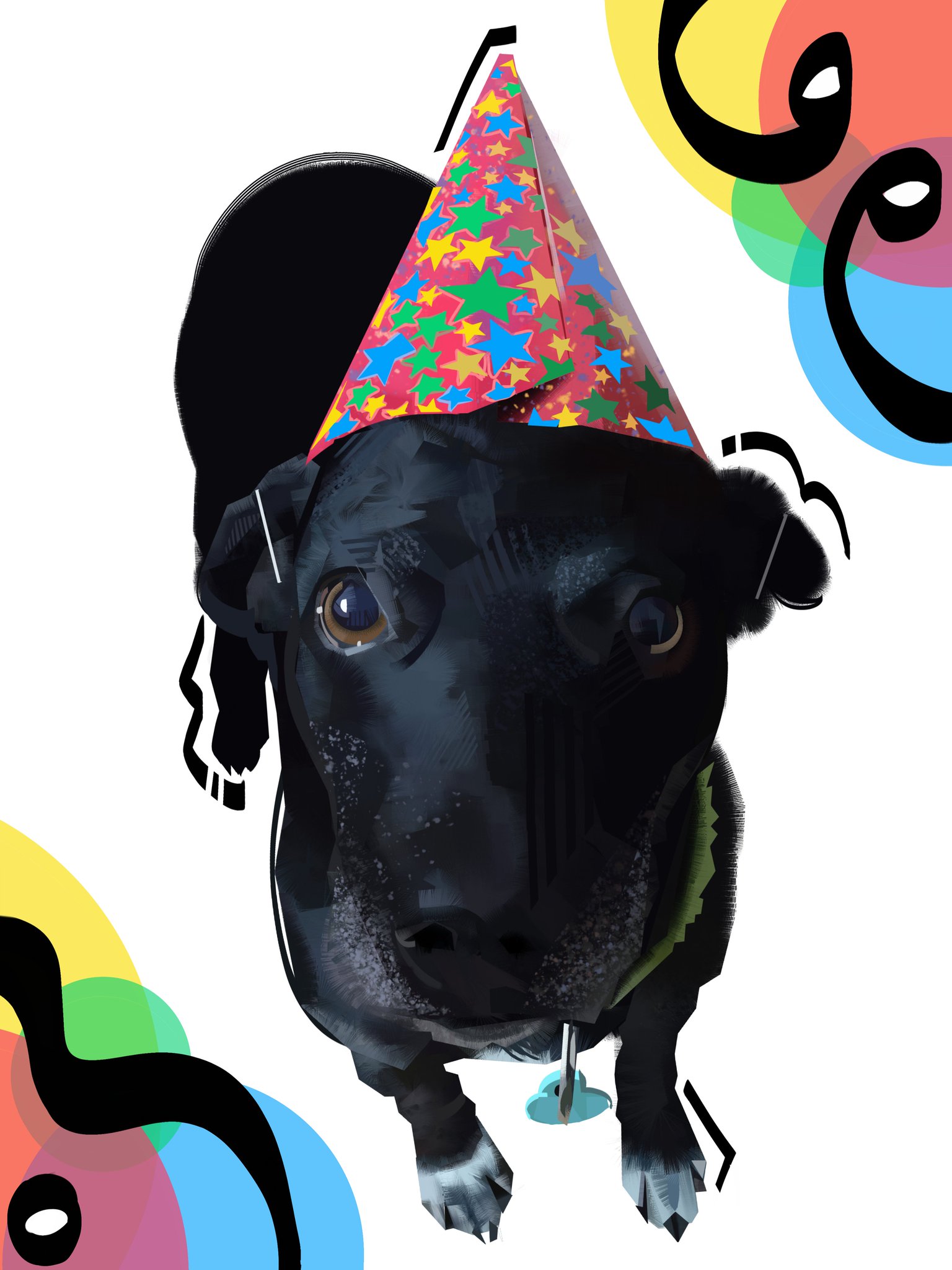 The Big ImageBoard (TBIB) - ambiguous gender black body black fur black nose brown eyes canid ...