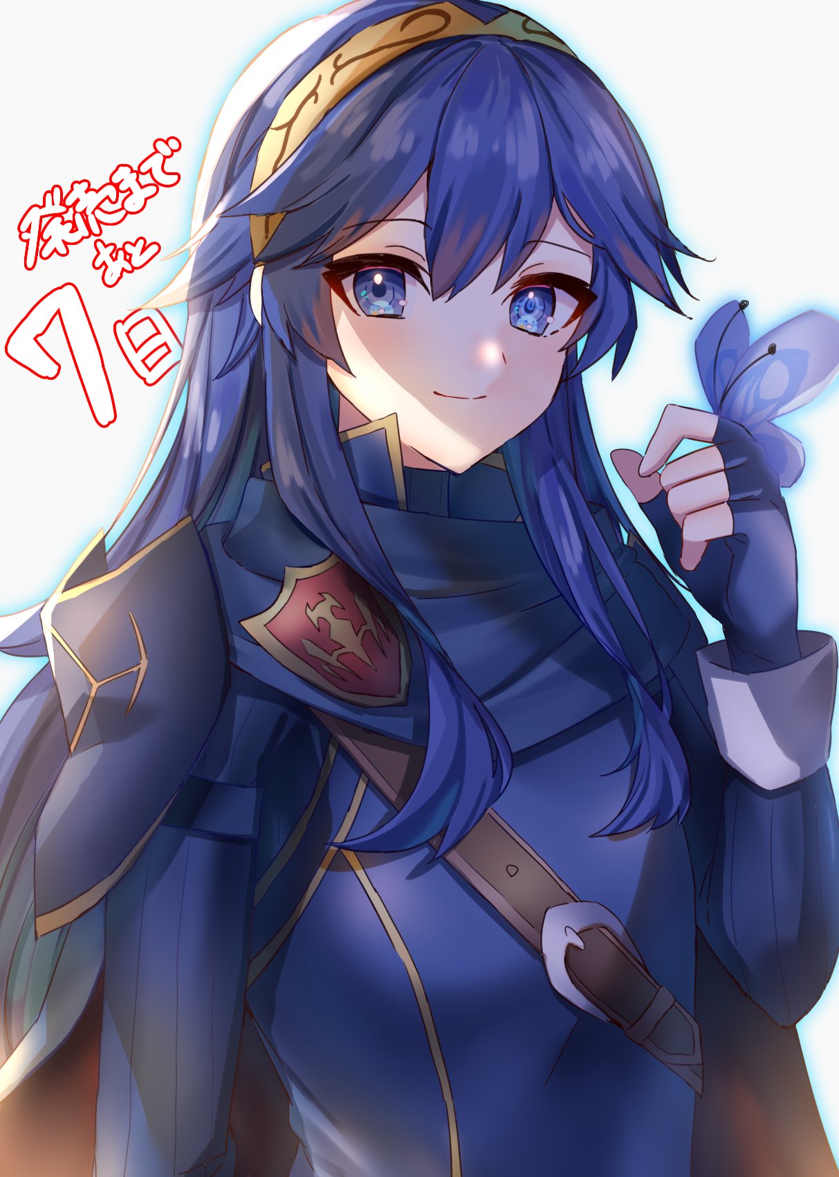 The Big ImageBoard (TBIB) - 1girl blue eyes blue hair bug butterfly ...