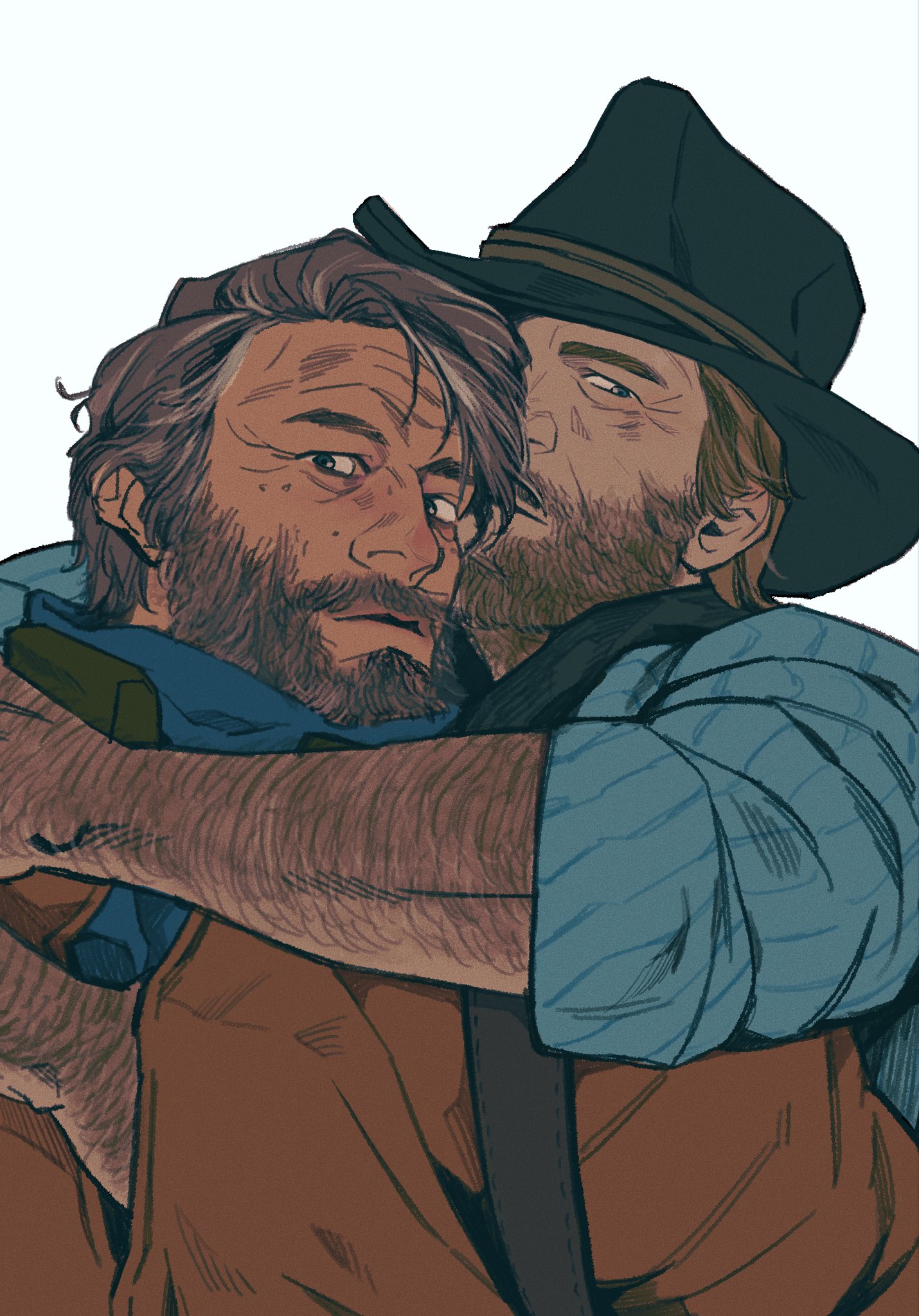 The Big ImageBoard (TBIB) - 2boys alternate costume arthur morgan bara ...
