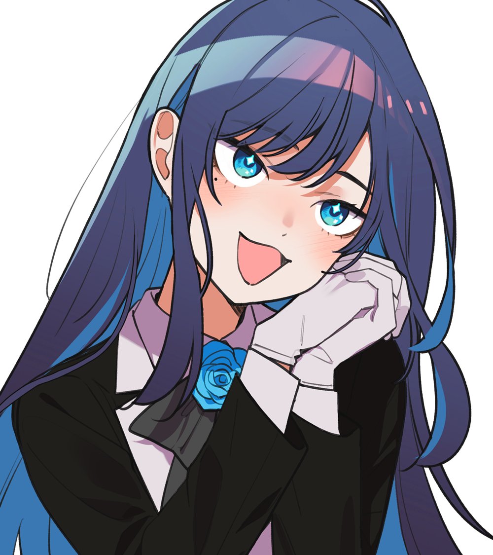 The Big ImageBoard (TBIB) - 1girl ado (utaite) black coat blue eyes ...