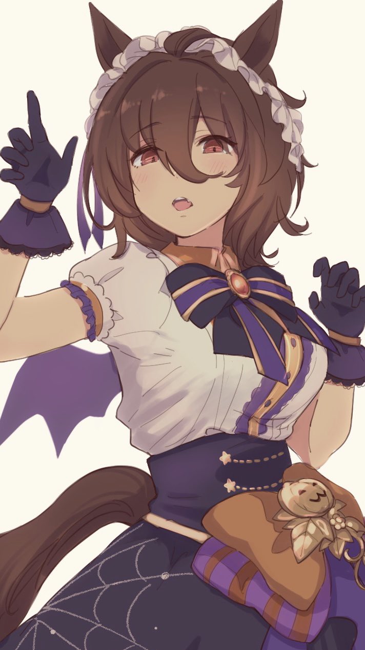 The Big ImageBoard (TBIB) - 1girl agnes tachyon (umamusume) ahoge animal ears bow bowtie breasts ...