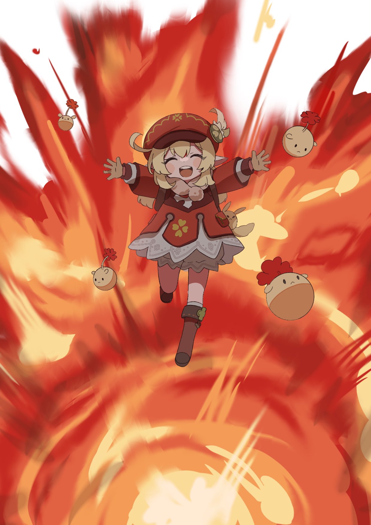 The Big ImageBoard (TBIB) - 1girl ^ ^ blonde hair bloomers brown ...