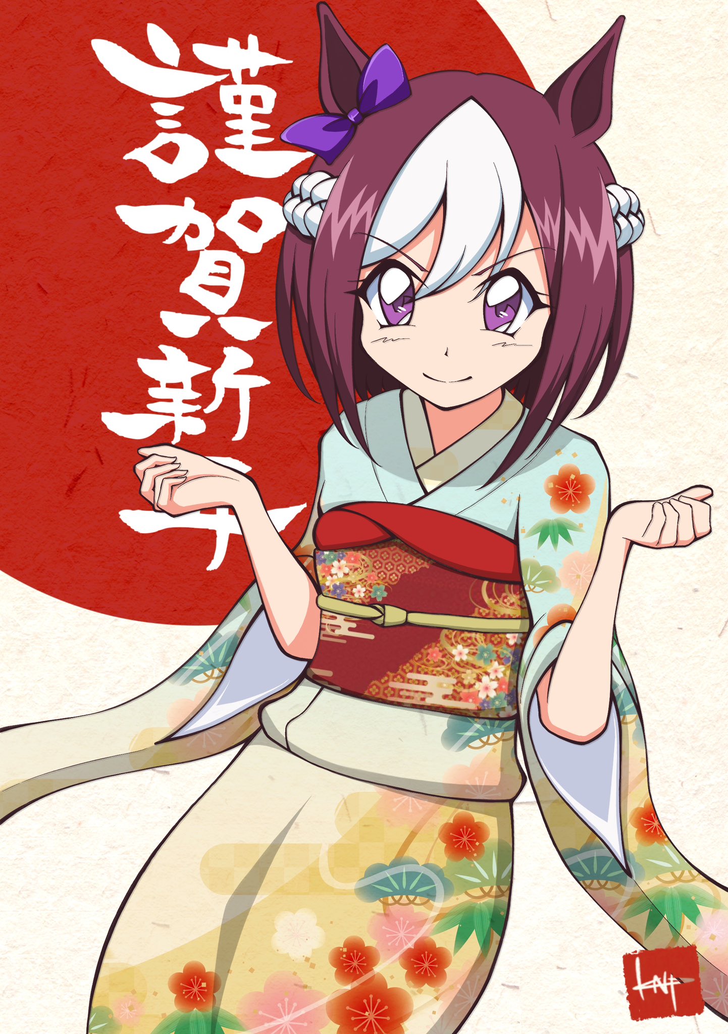 The Big ImageBoard (TBIB) - 1girl animal ears artist logo bangs bob cut braid brown hair ...