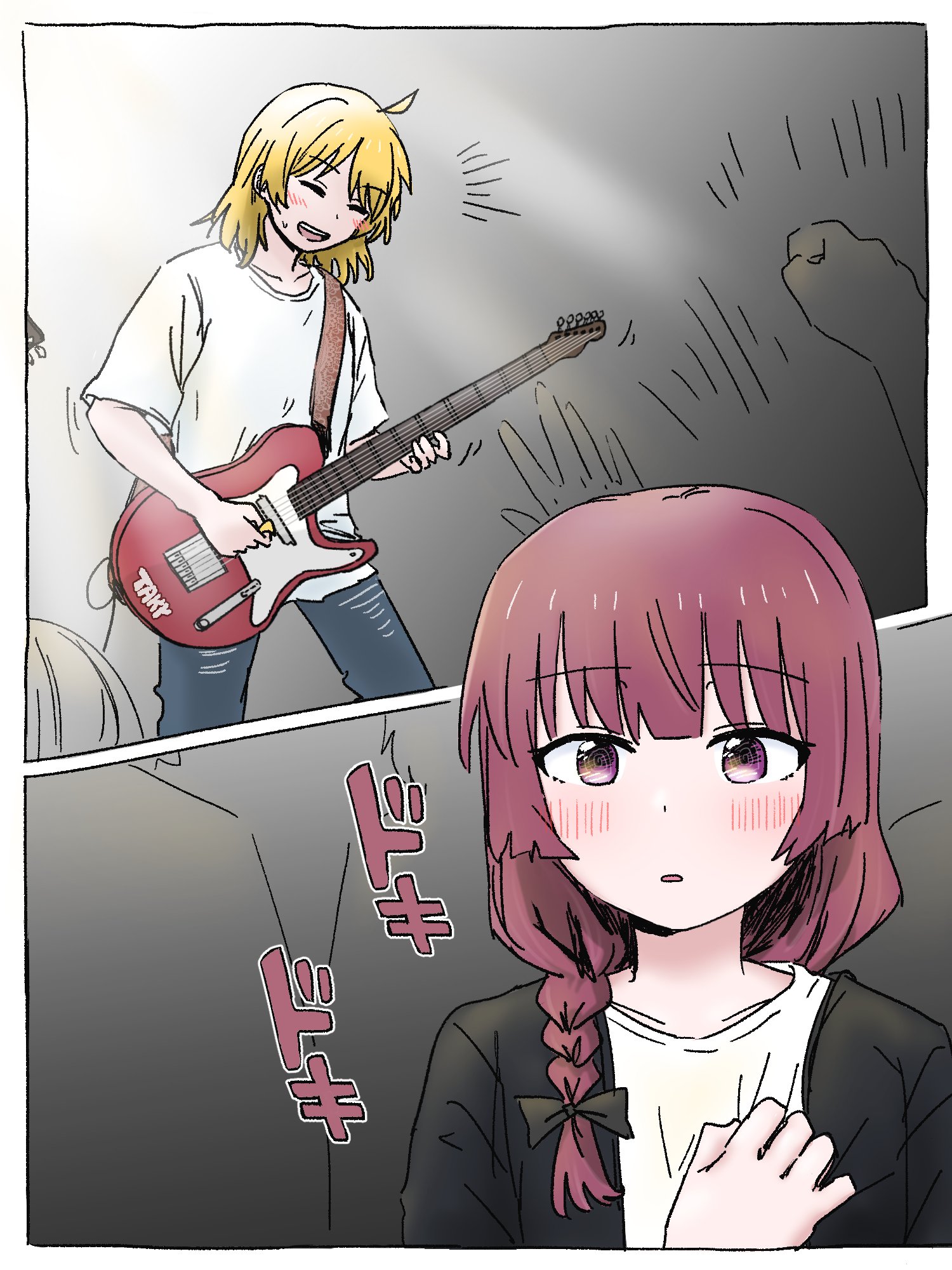 The Big ImageBoard (TBIB) - 2girls ahoge bangs blonde hair blue pants ...