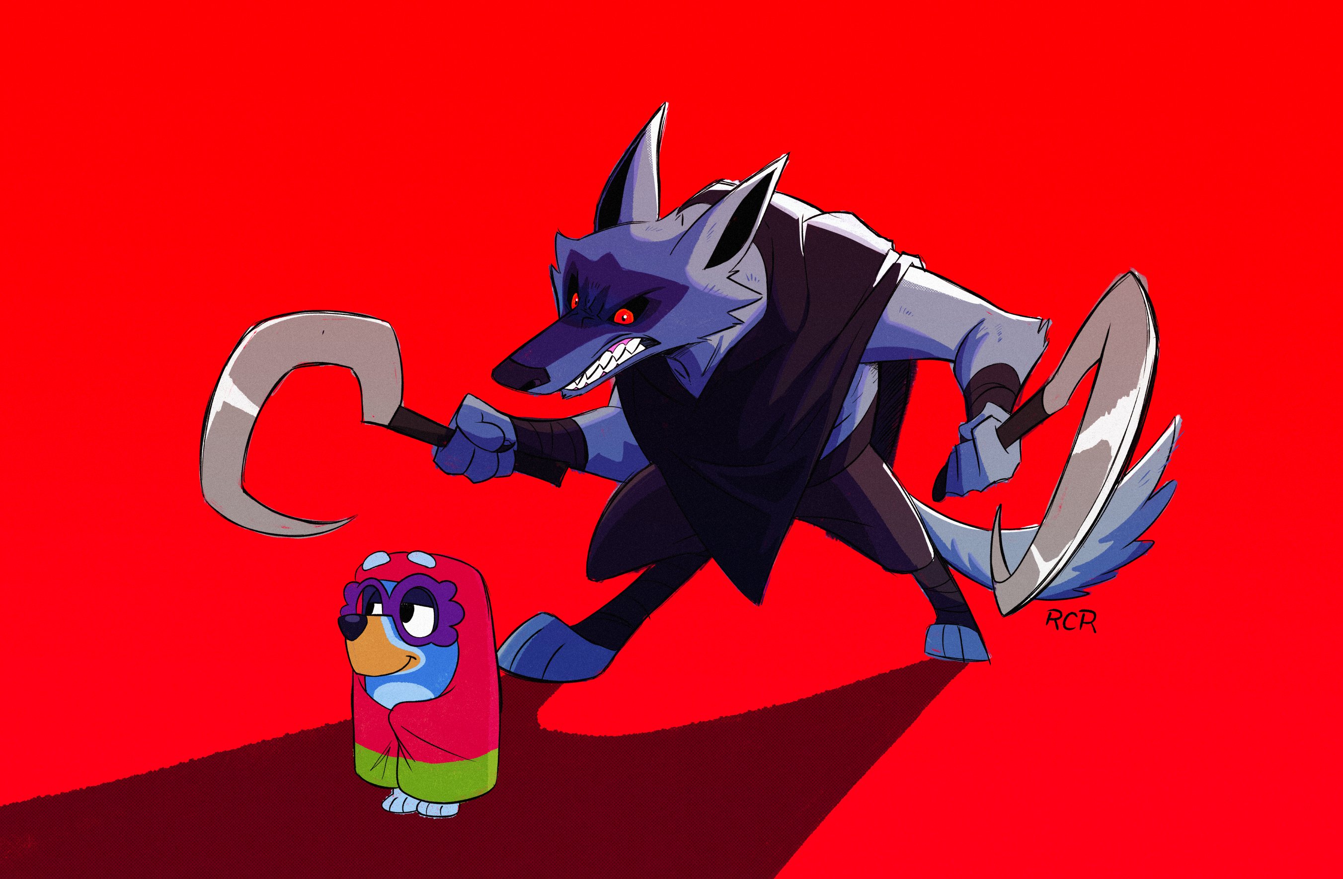 The Big ImageBoard (TBIB) - 2023 anthro australian cattle dog blue body blue fur bluey (series ...