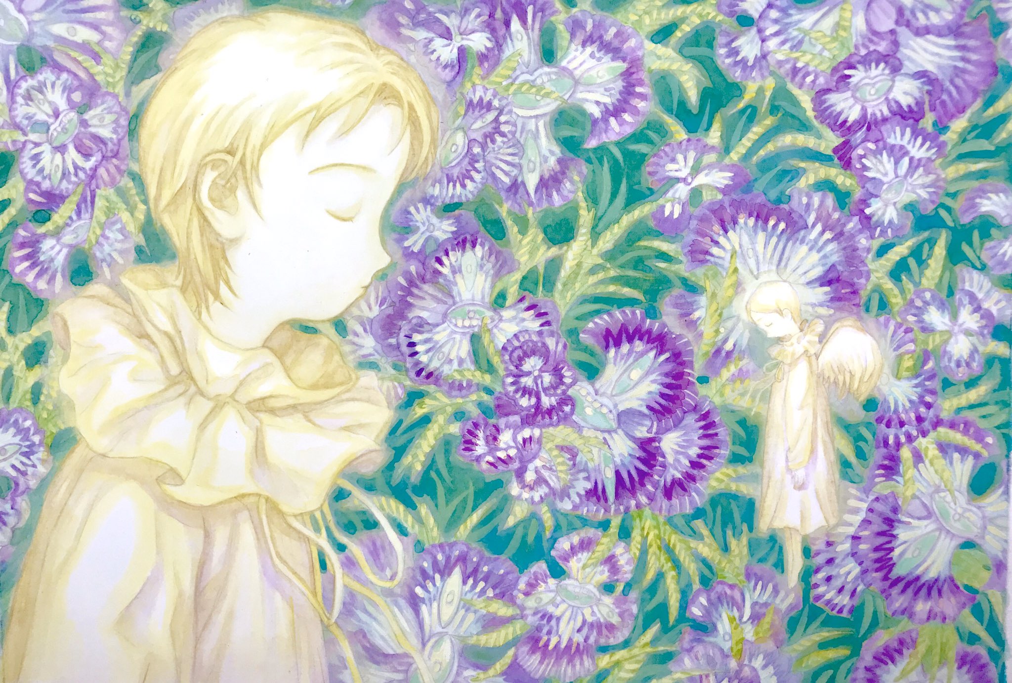 The Big Imageboard Tbib 2girls Angel Angel Wings Dress