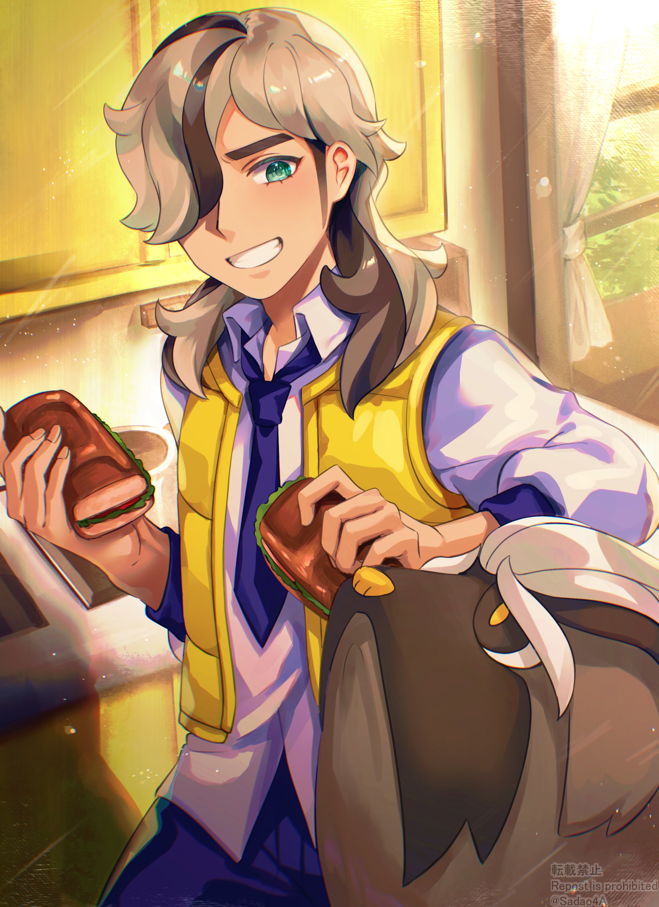 The Big ImageBoard (TBIB) - 1boy absurdres arven (pokemon) asada sadao ...