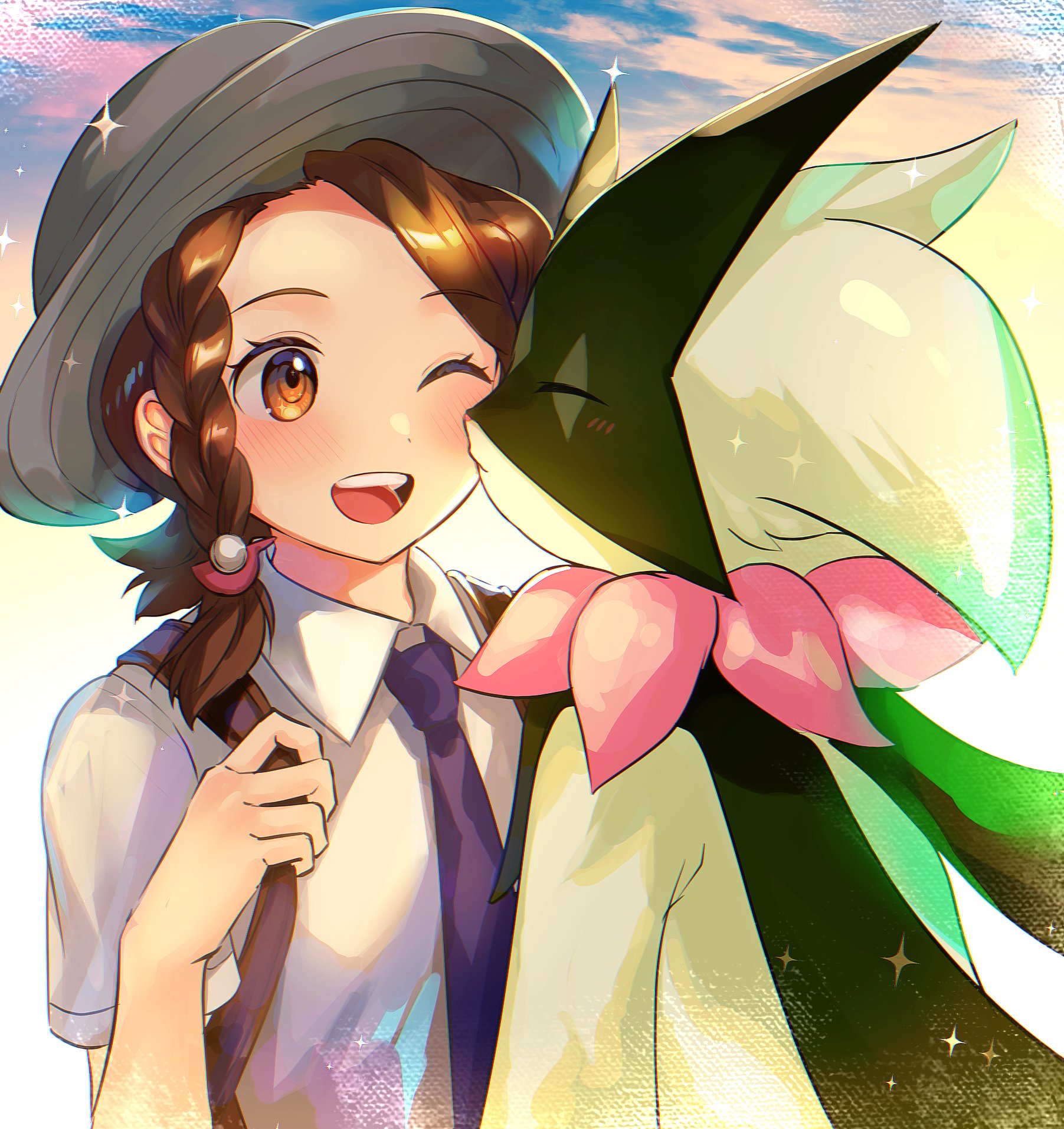 The Big ImageBoard (TBIB) - 1girl ;d affectionate asada sadao bad id ...