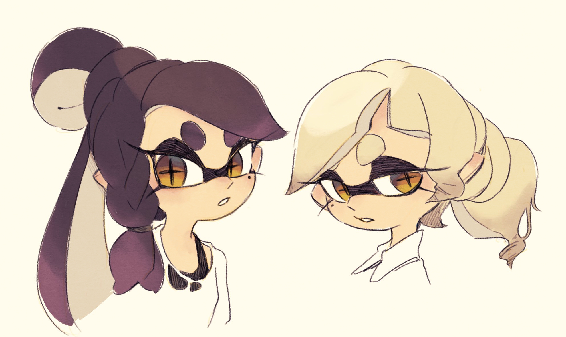 The Big ImageBoard (TBIB) - 2girls alternate hairstyle blonde hair braid callie (splatoon ...