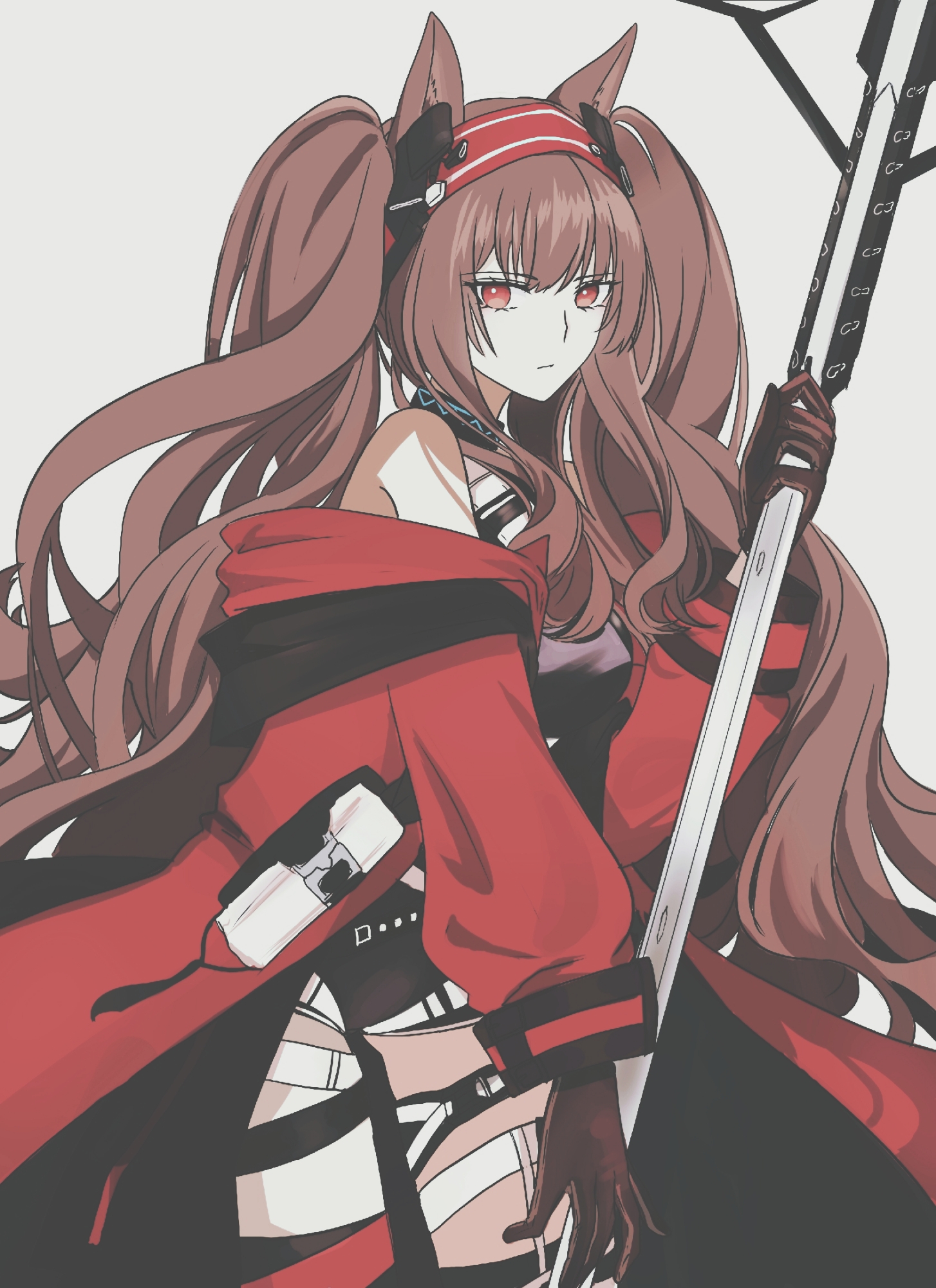 The Big ImageBoard (TBIB) - 1girl angelina (arknights) angelina (distinguished visitor ...