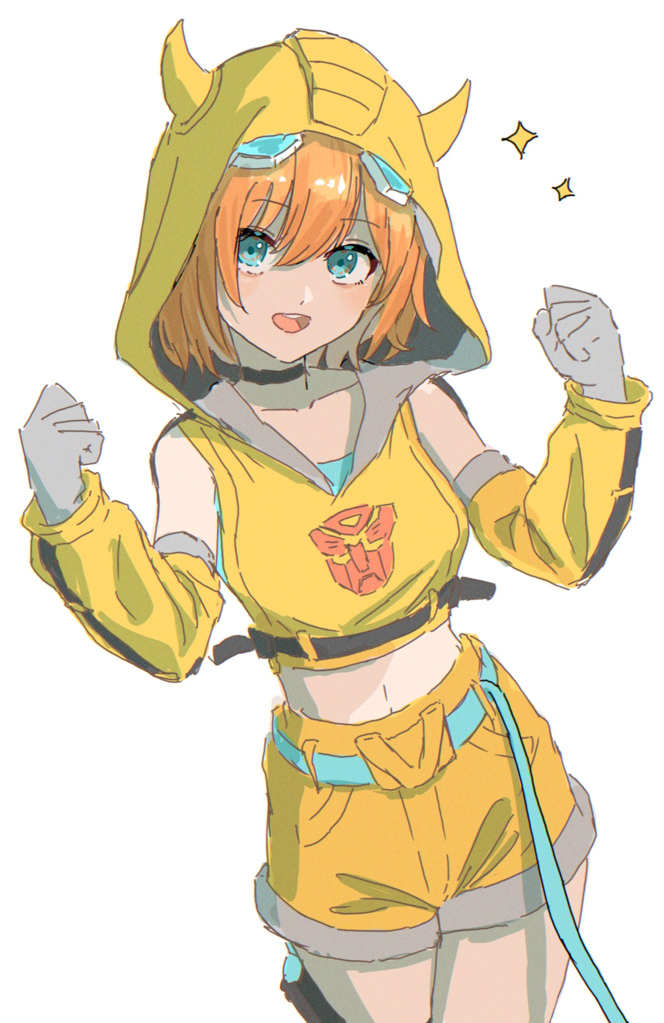 The Big Imageboard Tbib 1girl Autobot Belt Blue Belt Blue Eyes Blue