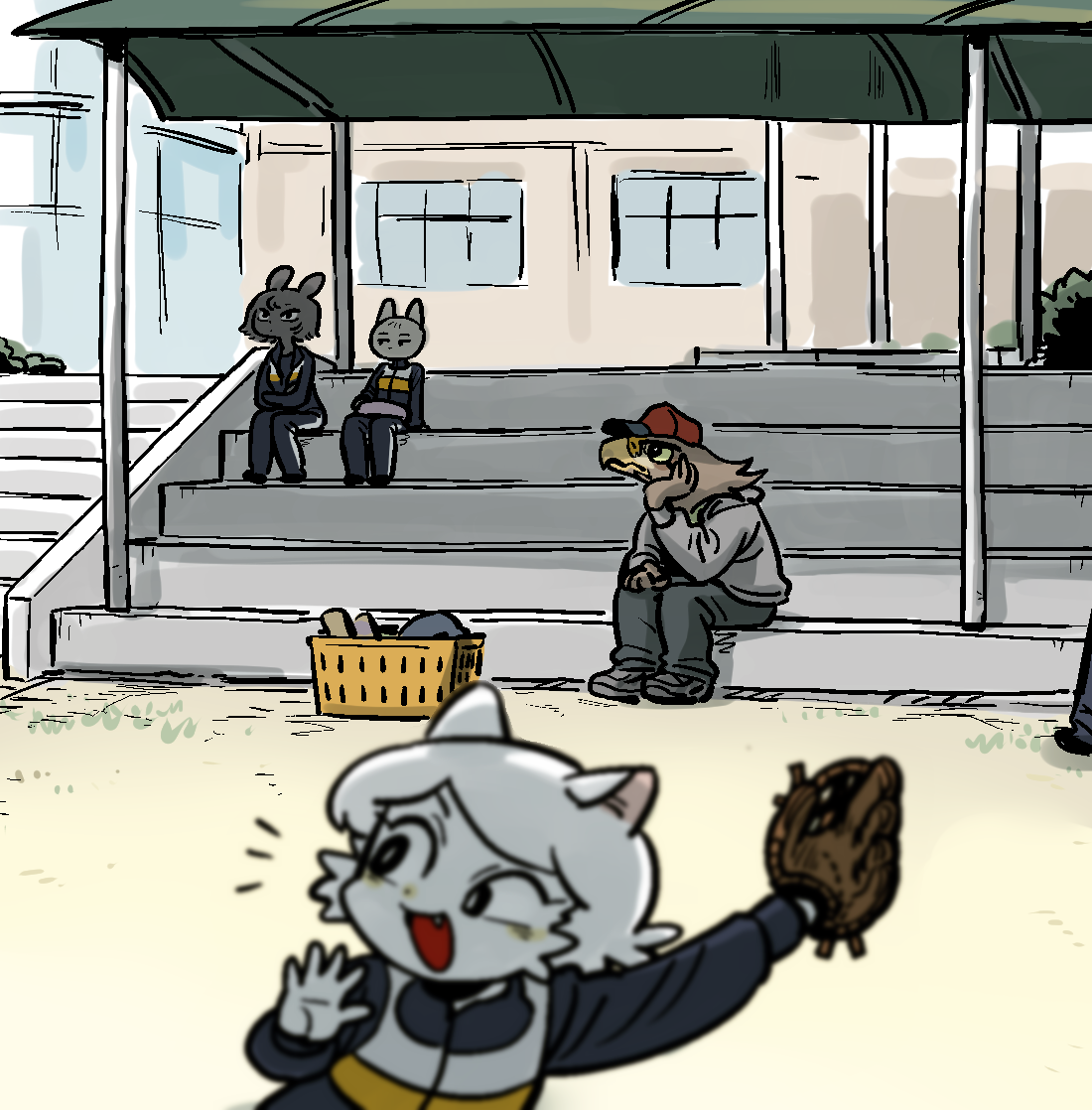 The Big ImageBoard (TBIB) - accipitrid accipitriform ambiguous gender anthro avian baseball ...